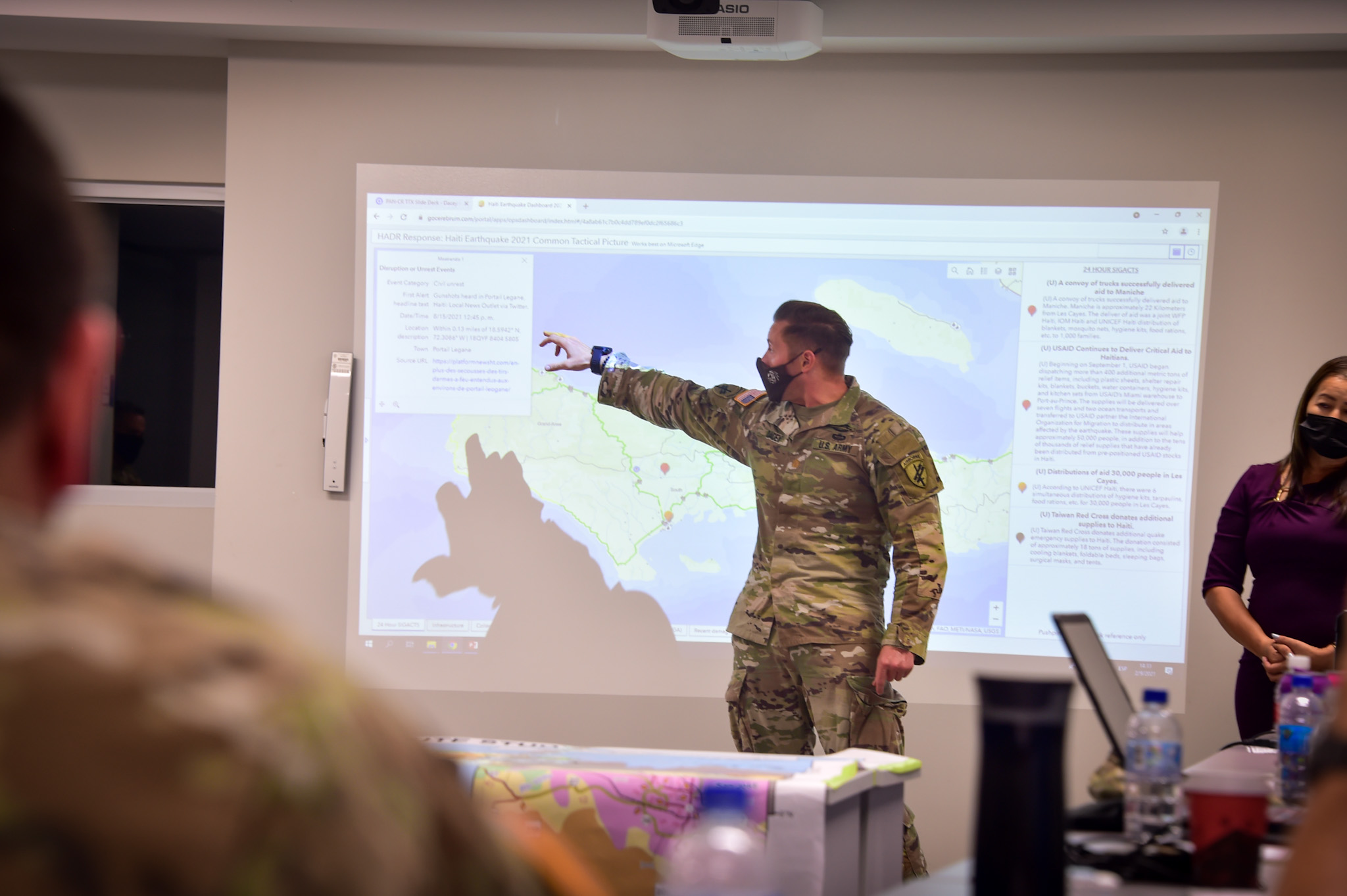 JTF-Bravo strengthens partnerships in Central America through disaster ...