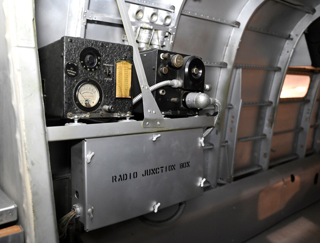 Interior views of the Douglas B-18 Bolo bomber