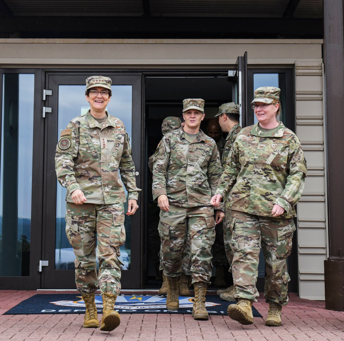 AMC Command team visits 521 AMOW during Operation Allies Refuge ...