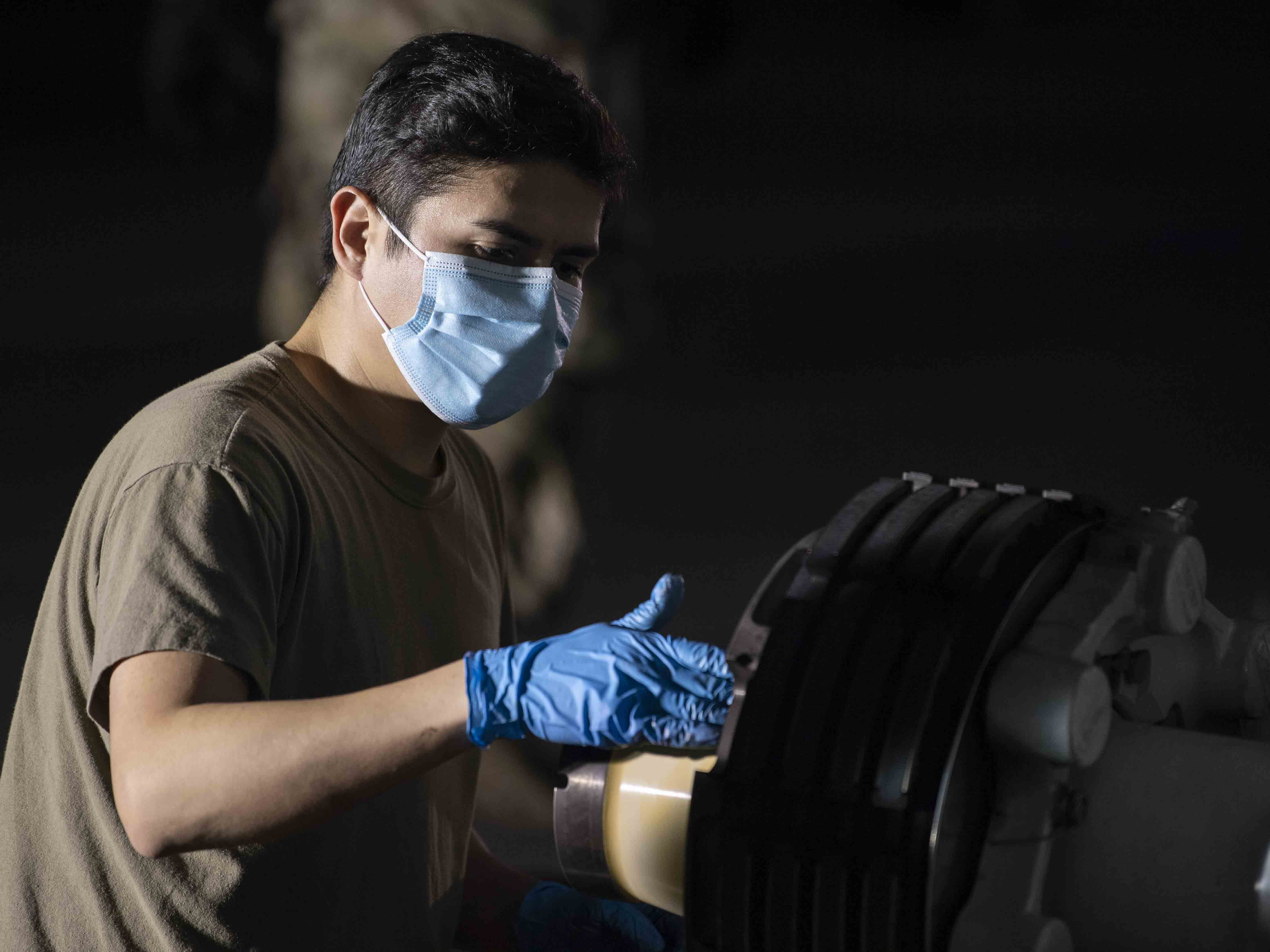 730th AMS trains on C-5M Super Galaxy