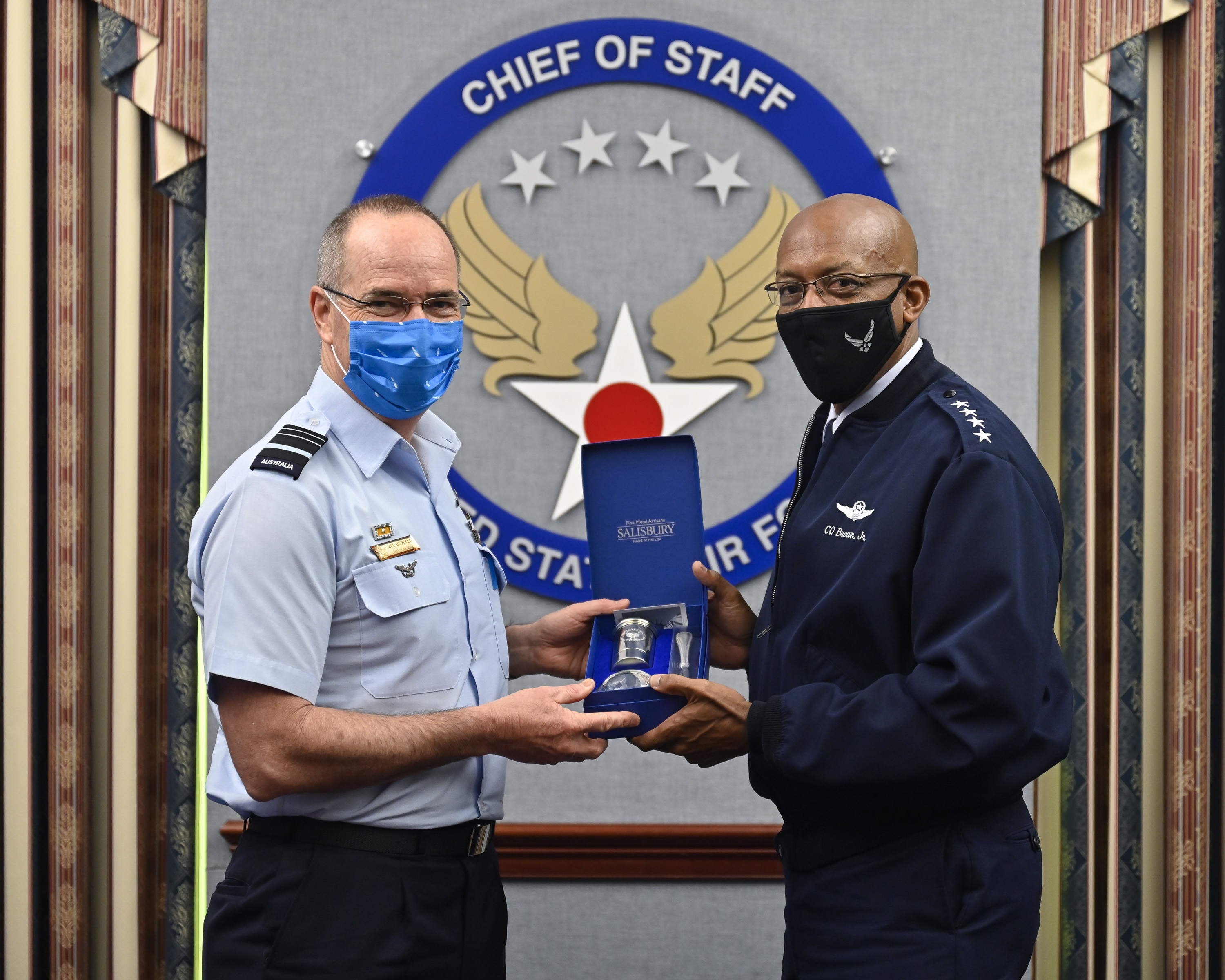 CSAF hosts Australian counterpart > Secretary of the Air Force ...
