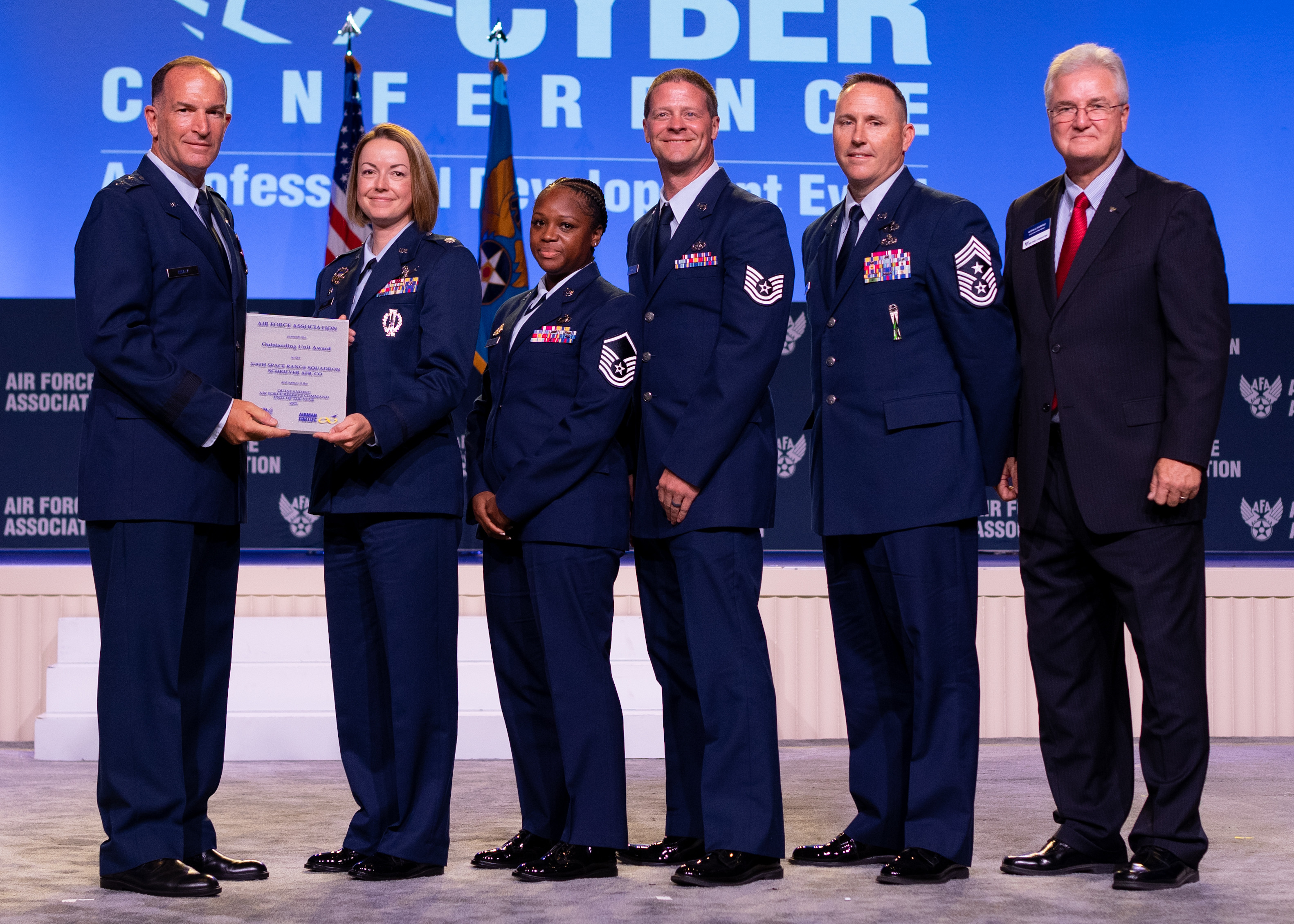 Air Force Reserve Airmen recognized with awards at Air, Space & Cyber ...