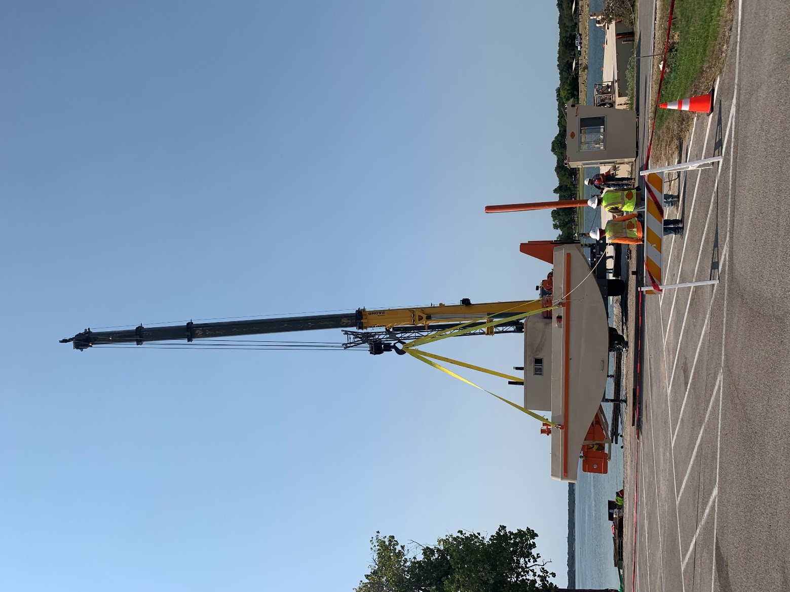 U.S. Army Corps of Engineers performing sluice gate inspections at ...