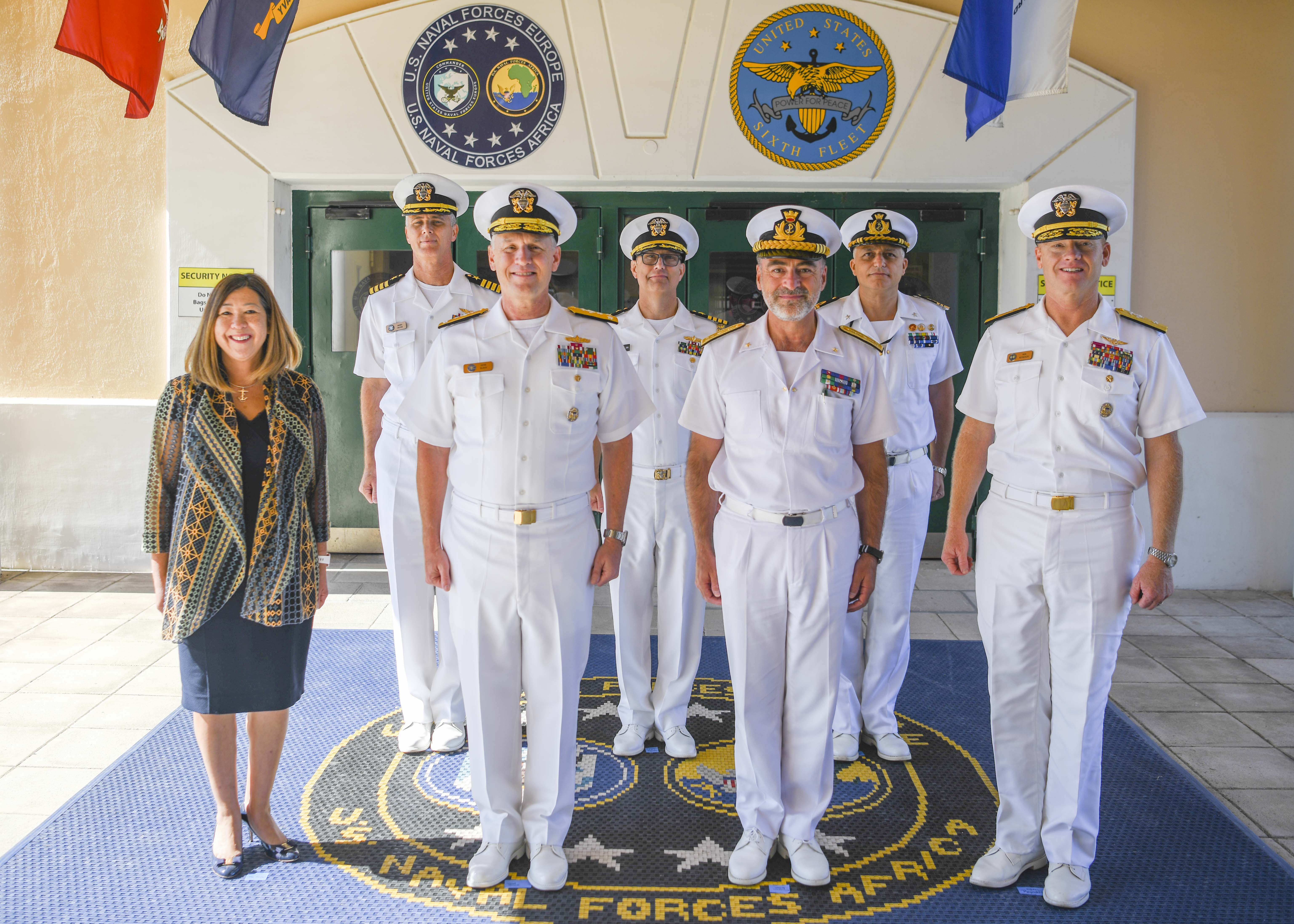 Italian Commander in Chief Naval Fleet visits NAVEUR-NAVAF-SIXTHFLT ...