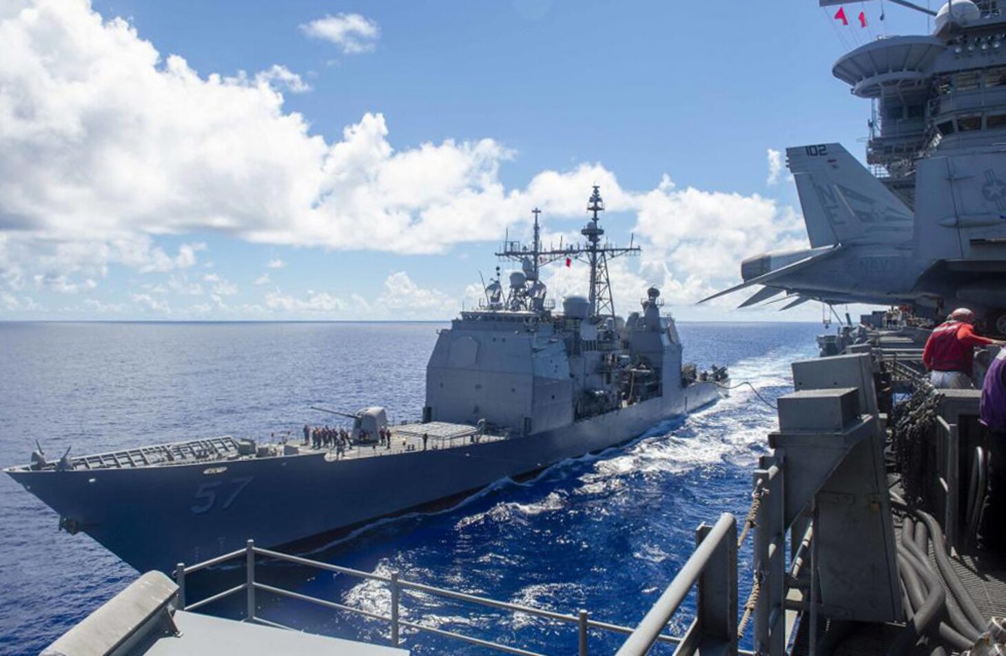 USS Carl Vinson Sets Milestone, Delivers over 1M Gallons of Fuel Since ...