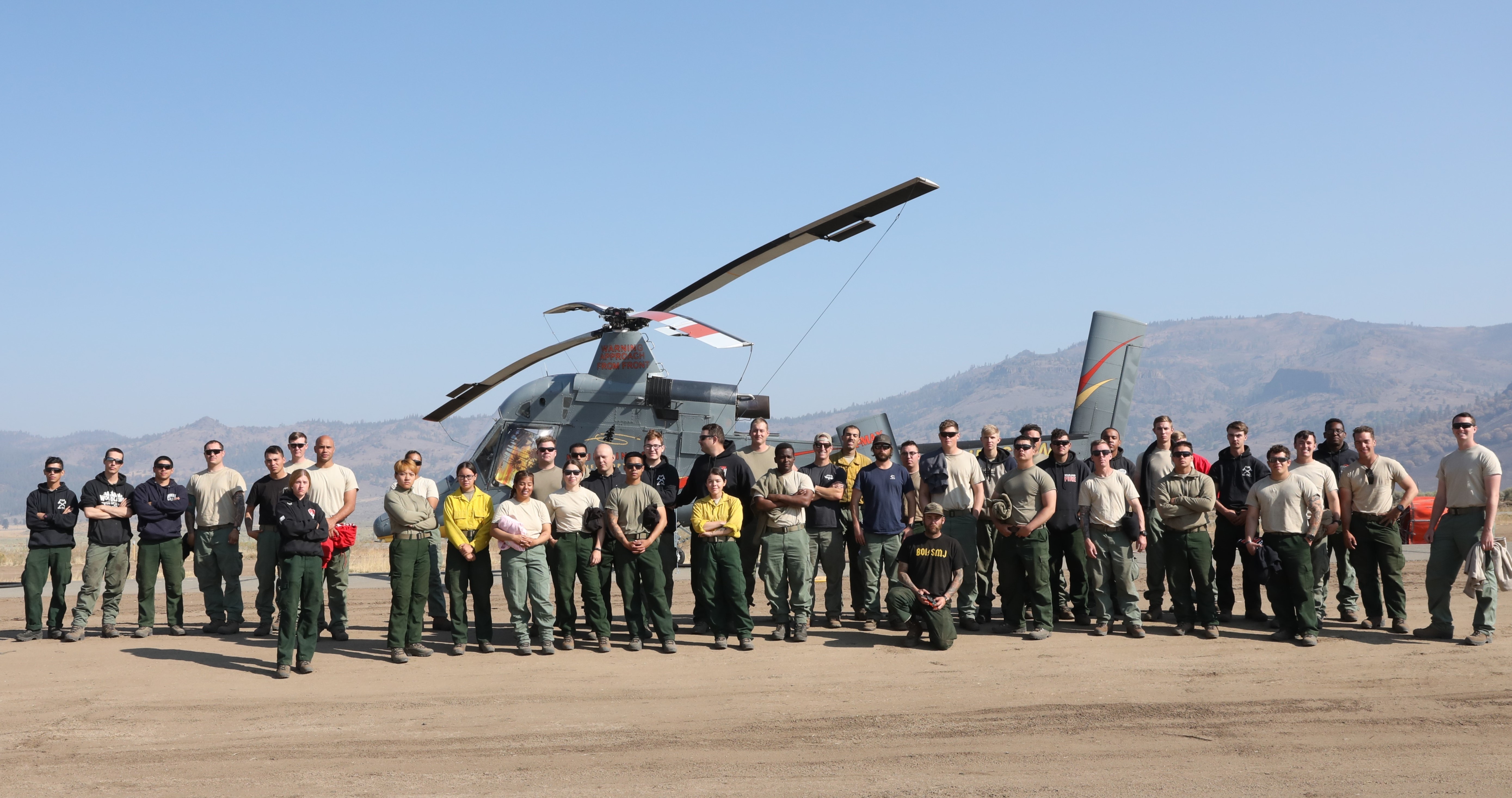ARNORTH concludes military wildland fire ground response operation in ...