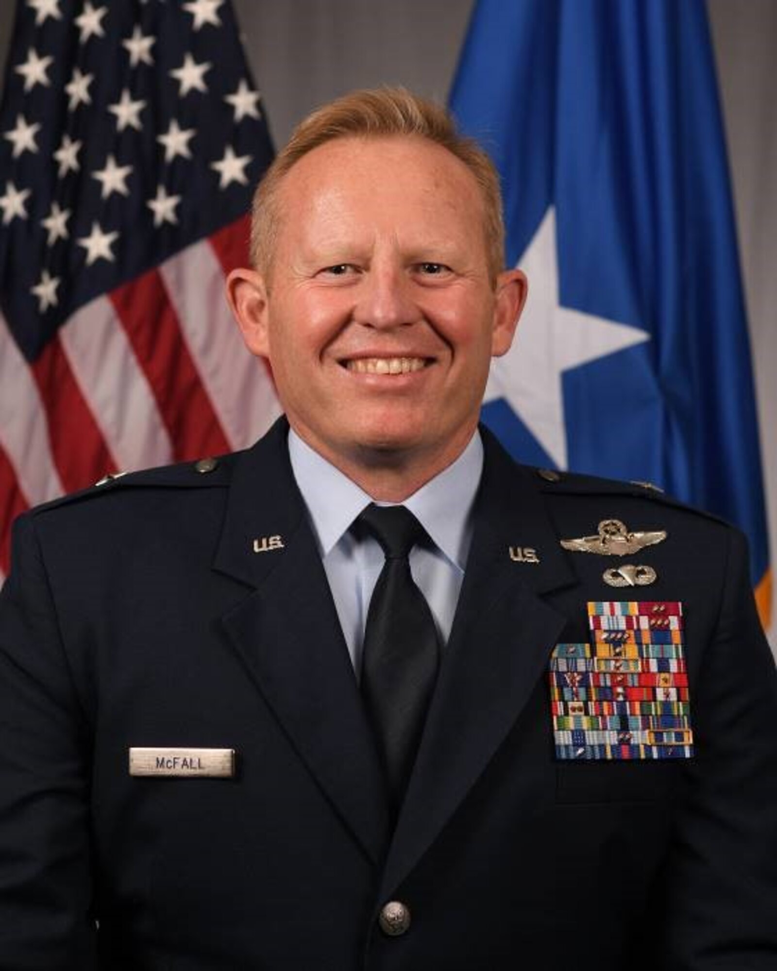 JOSEPH D. MCFALL > Air Force > Biography Display