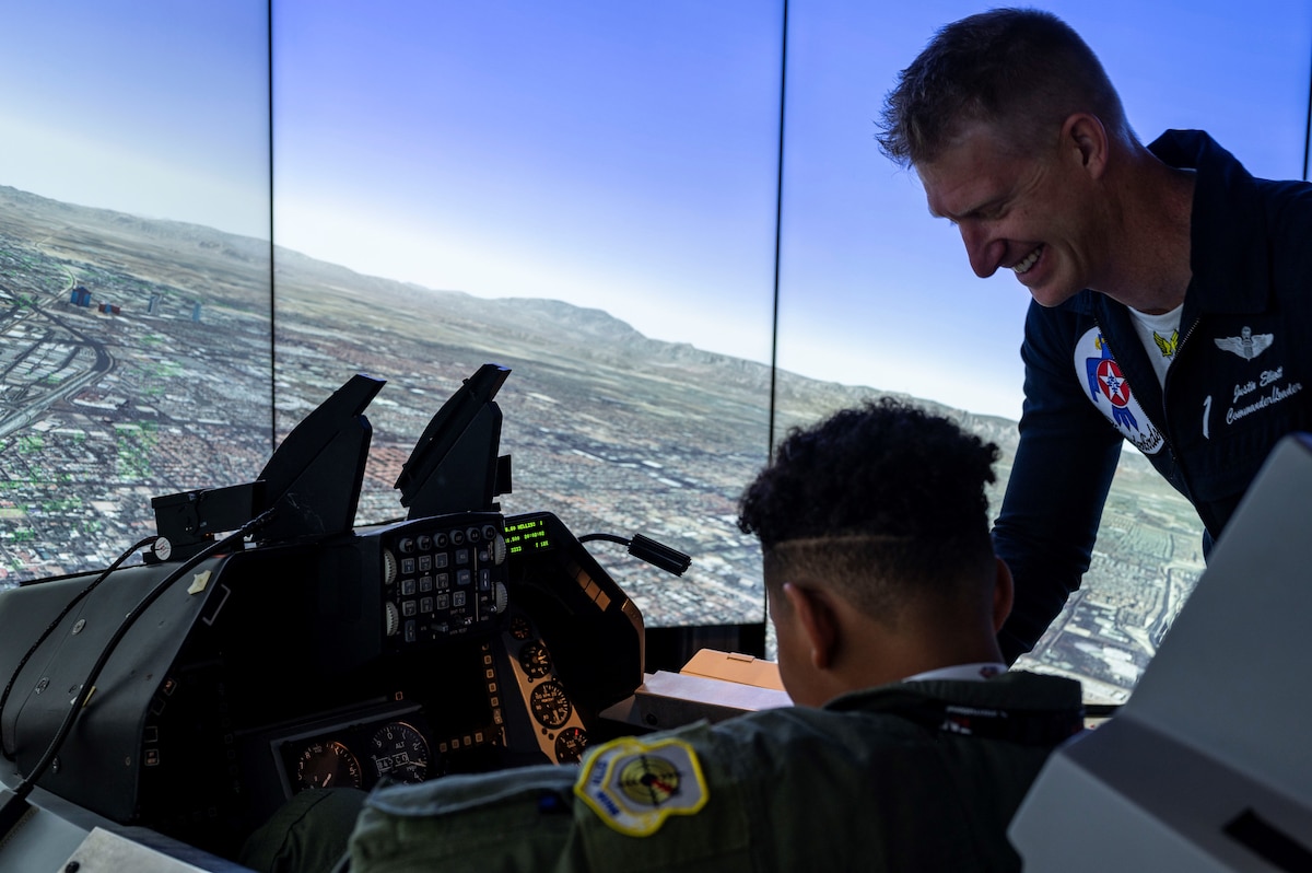 NELLIS AIR FORCE BASE HOSTS PILOT FOR A DAY EVENT > Nellis Air Force ...