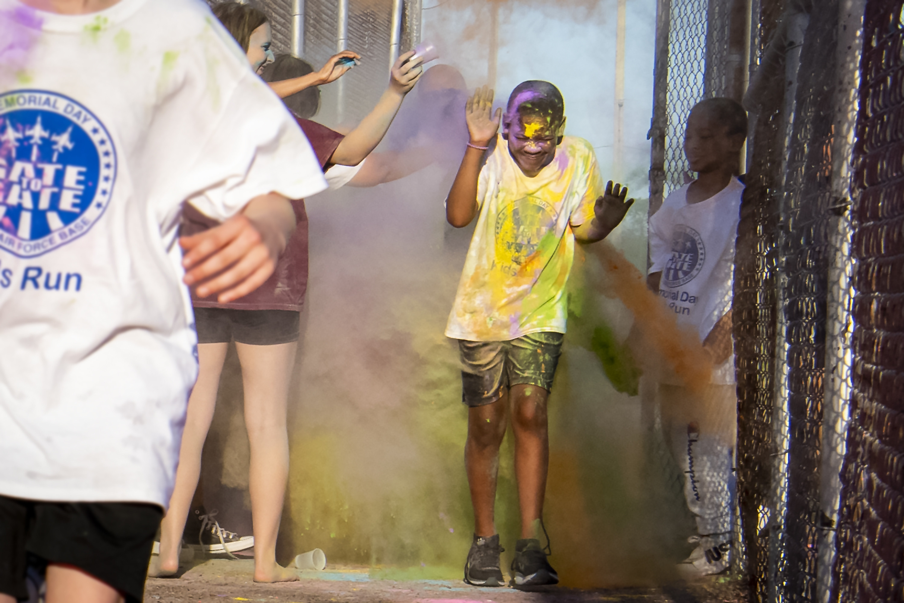 Kids color run