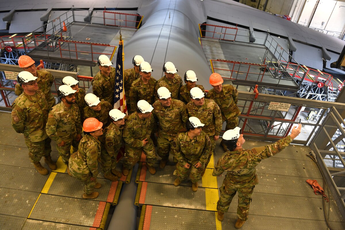 Westover Airmen take oath of re-enlistment atop C-5 > Westover Air ...
