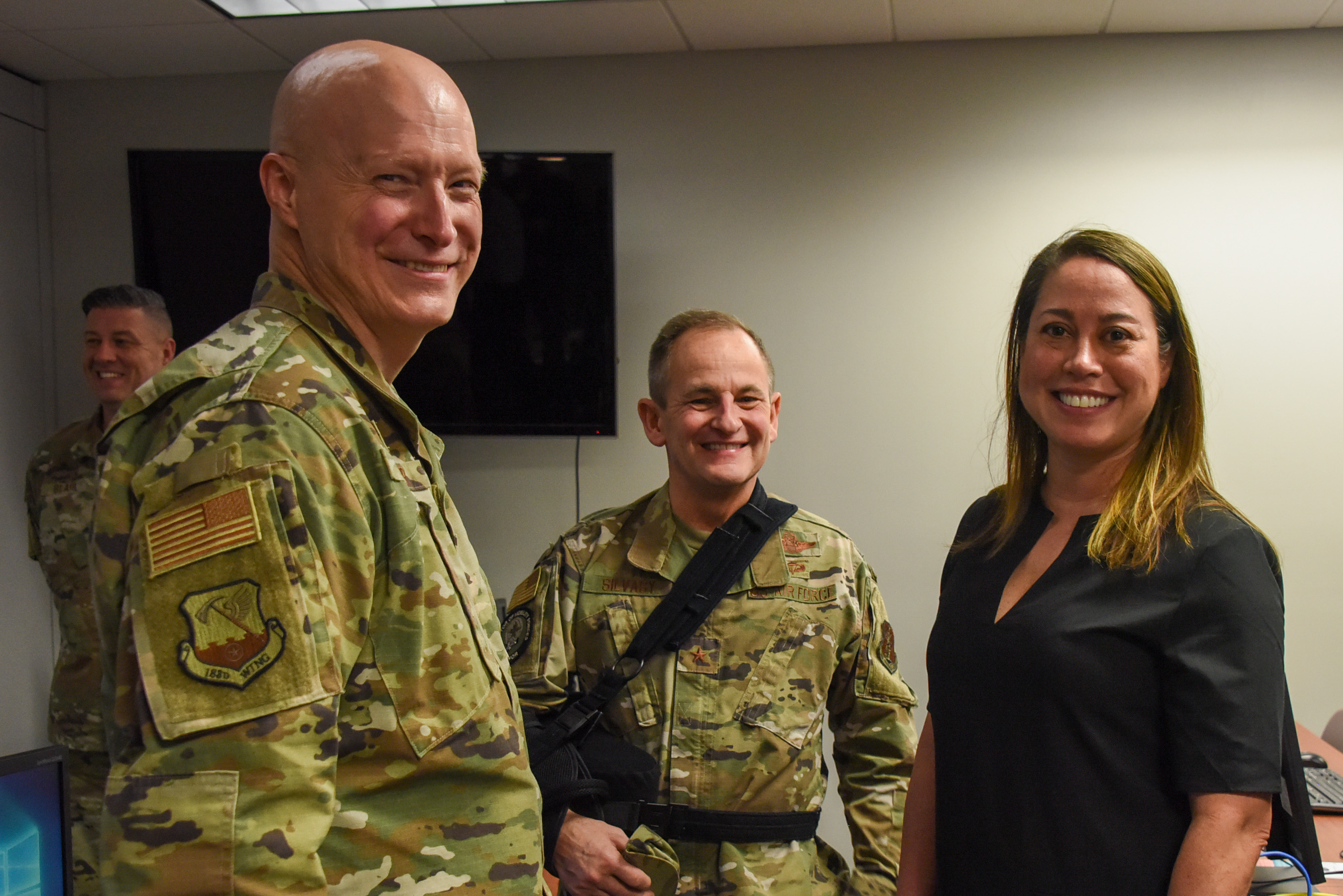 183d Wing Cuts Ribbon On Cyber Range
