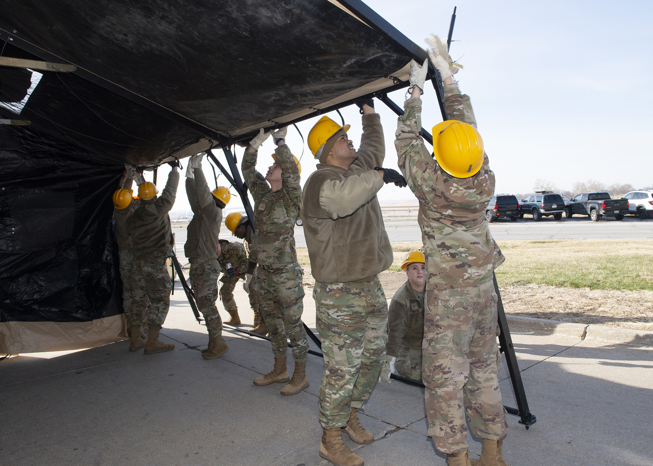 Multi-Capable Airmen readiness exercise tests 55th Force Support ...