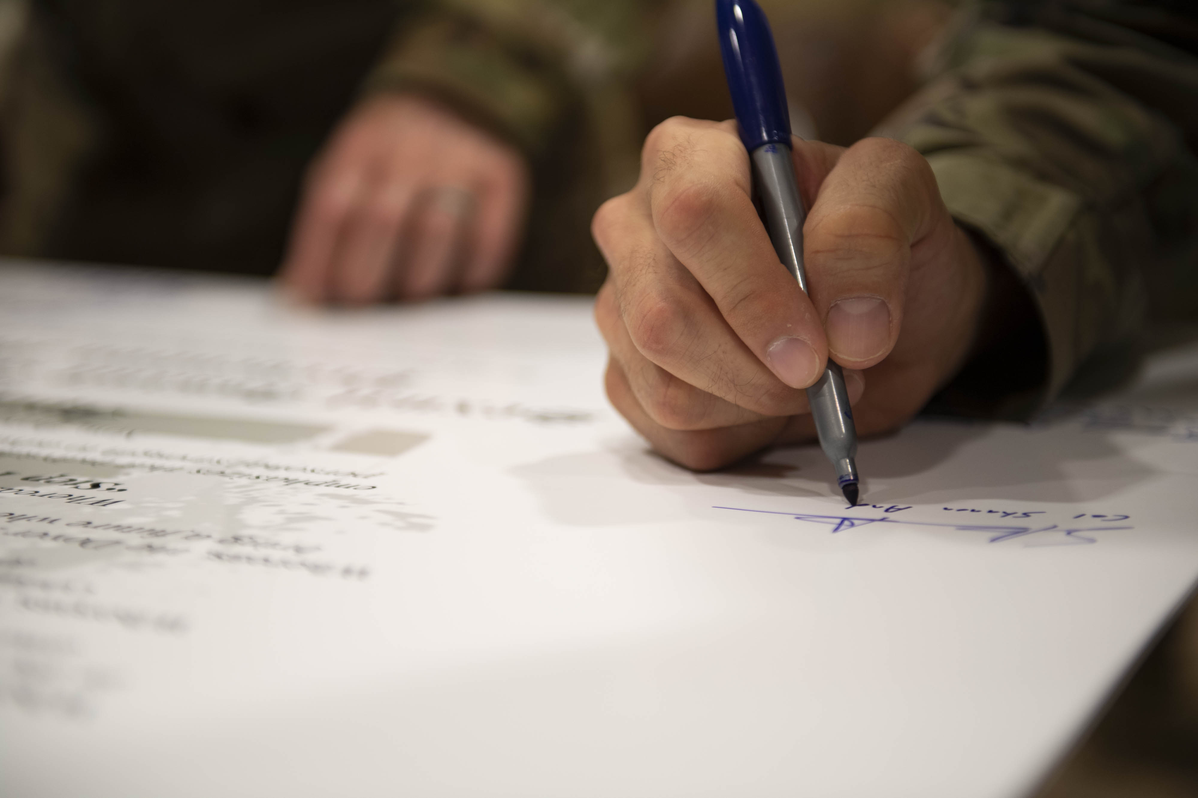 Team Dover leadership signs SAAM proclamation > Dover Air Force Base > News