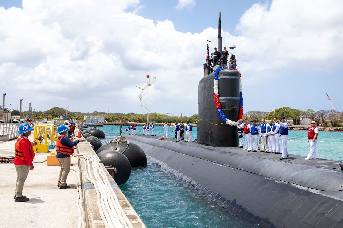 USS Annapolis Makes Fifth Submarine Homeported in Guam > United States ...