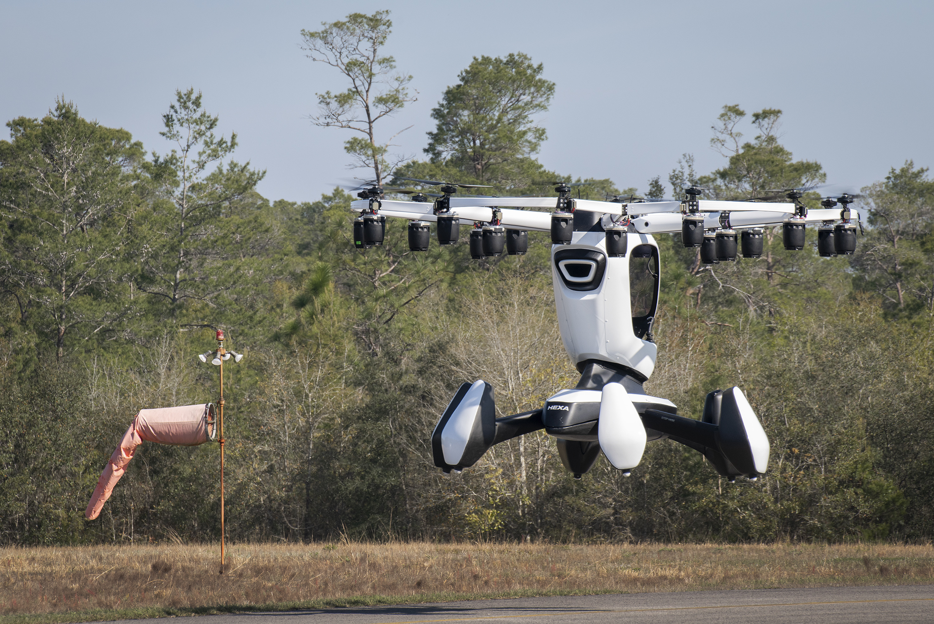 Electric rotary aircraft completes first Eglin flight > Air Force Test ...