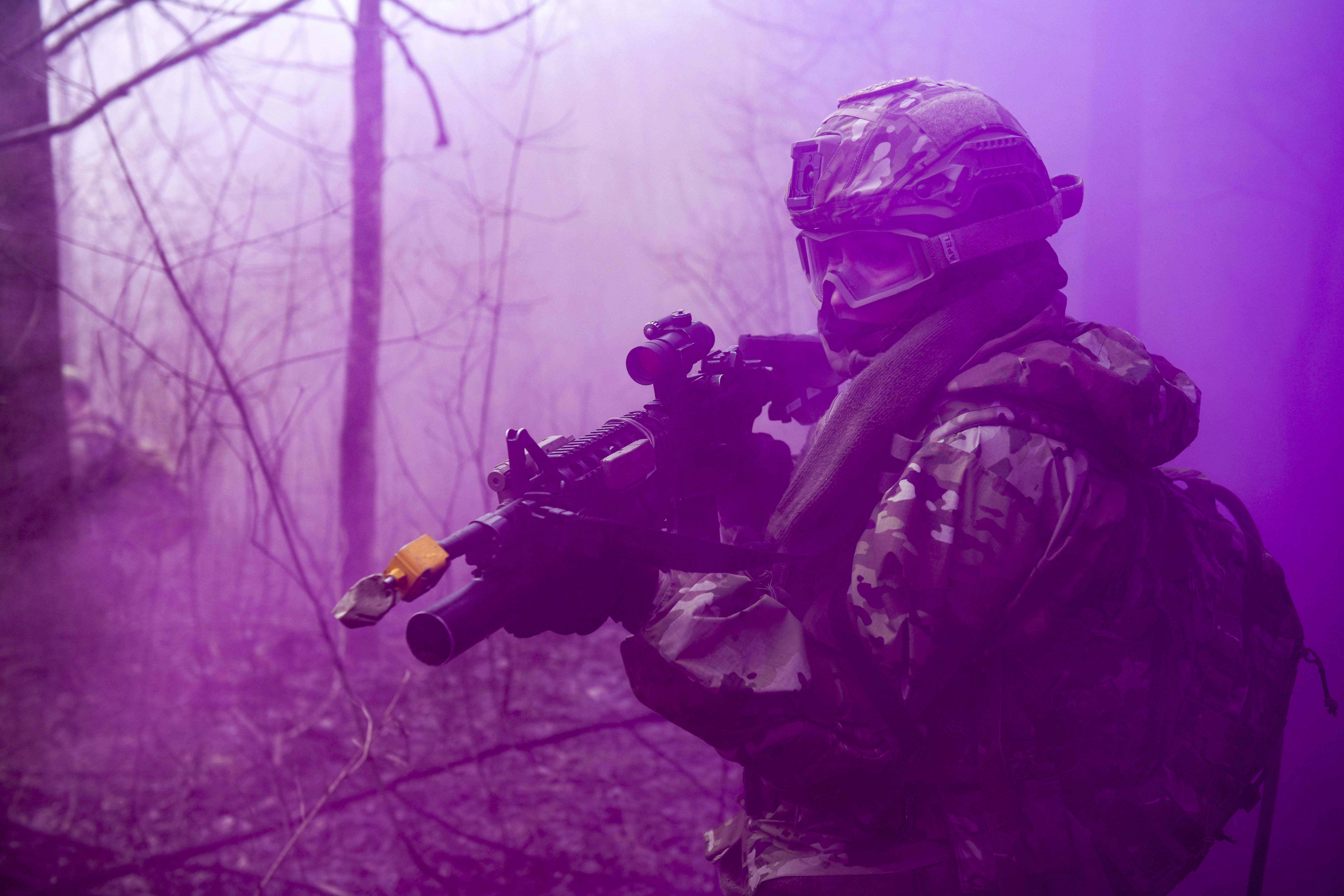Smoky Scene | U.S. Department of War
