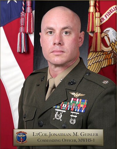 Lieutenant Colonel Jonathan M. Geisler > 1st Marine Aircraft Wing ...