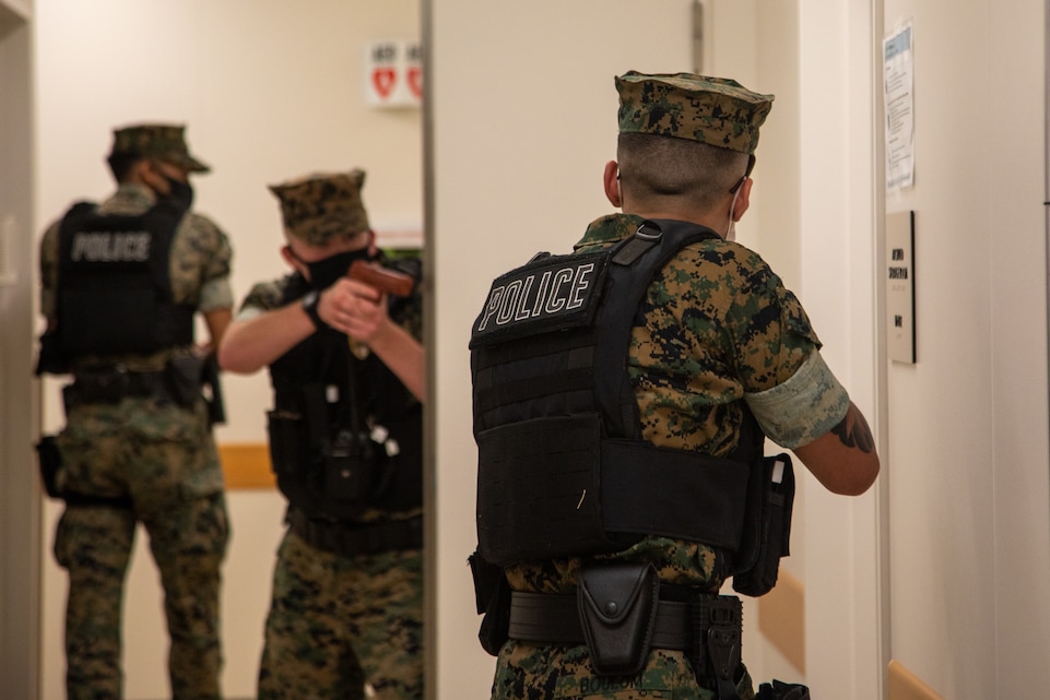 MCAS Iwakuni Marines conduct active shooter drill > Marine Corps Air ...