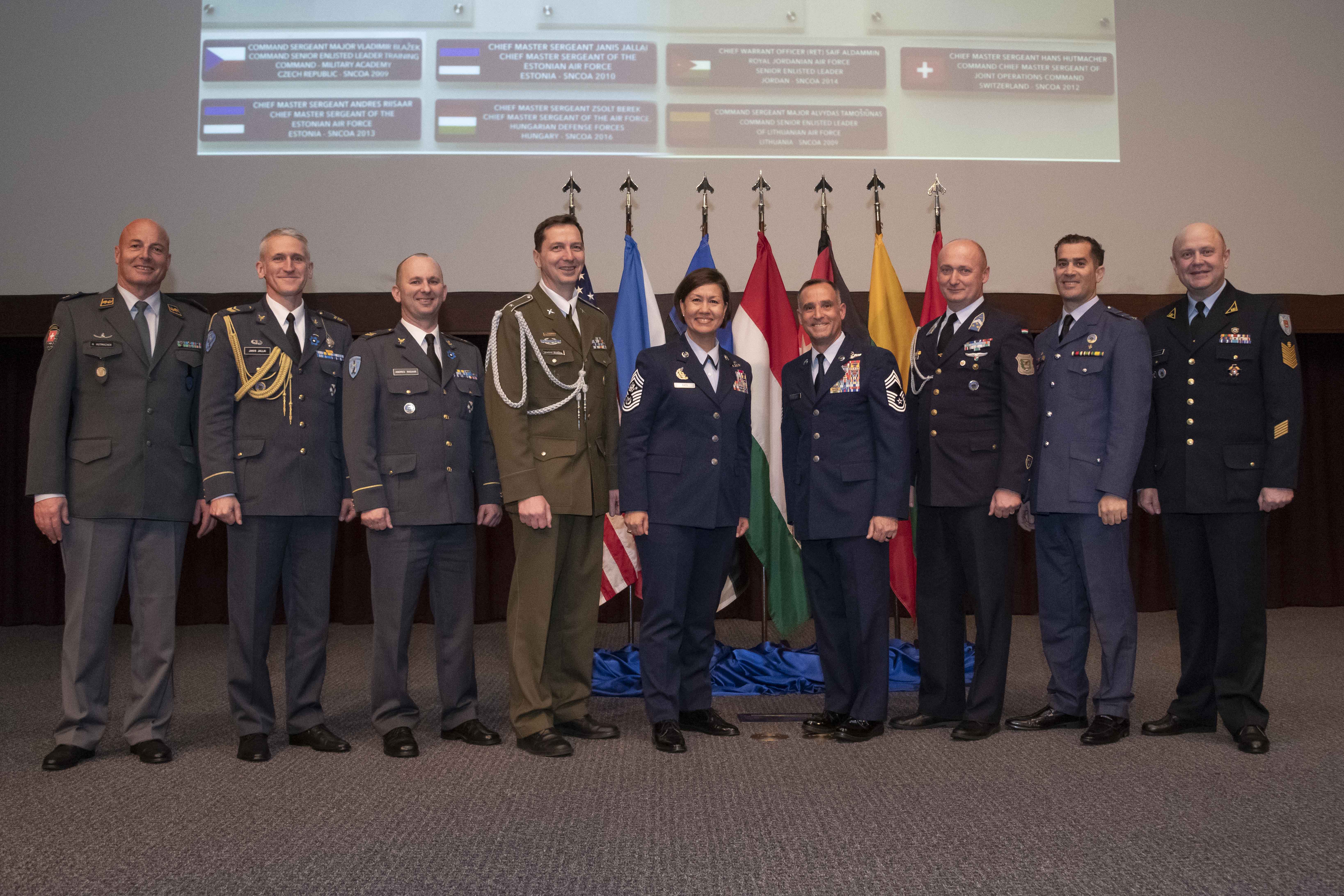 First enlisted leaders enshrined in CSAF, CMSAF International Honor ...