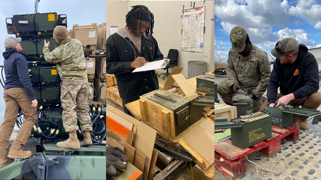 JMC ammunition experts deployed to Europe provide vital technical ...