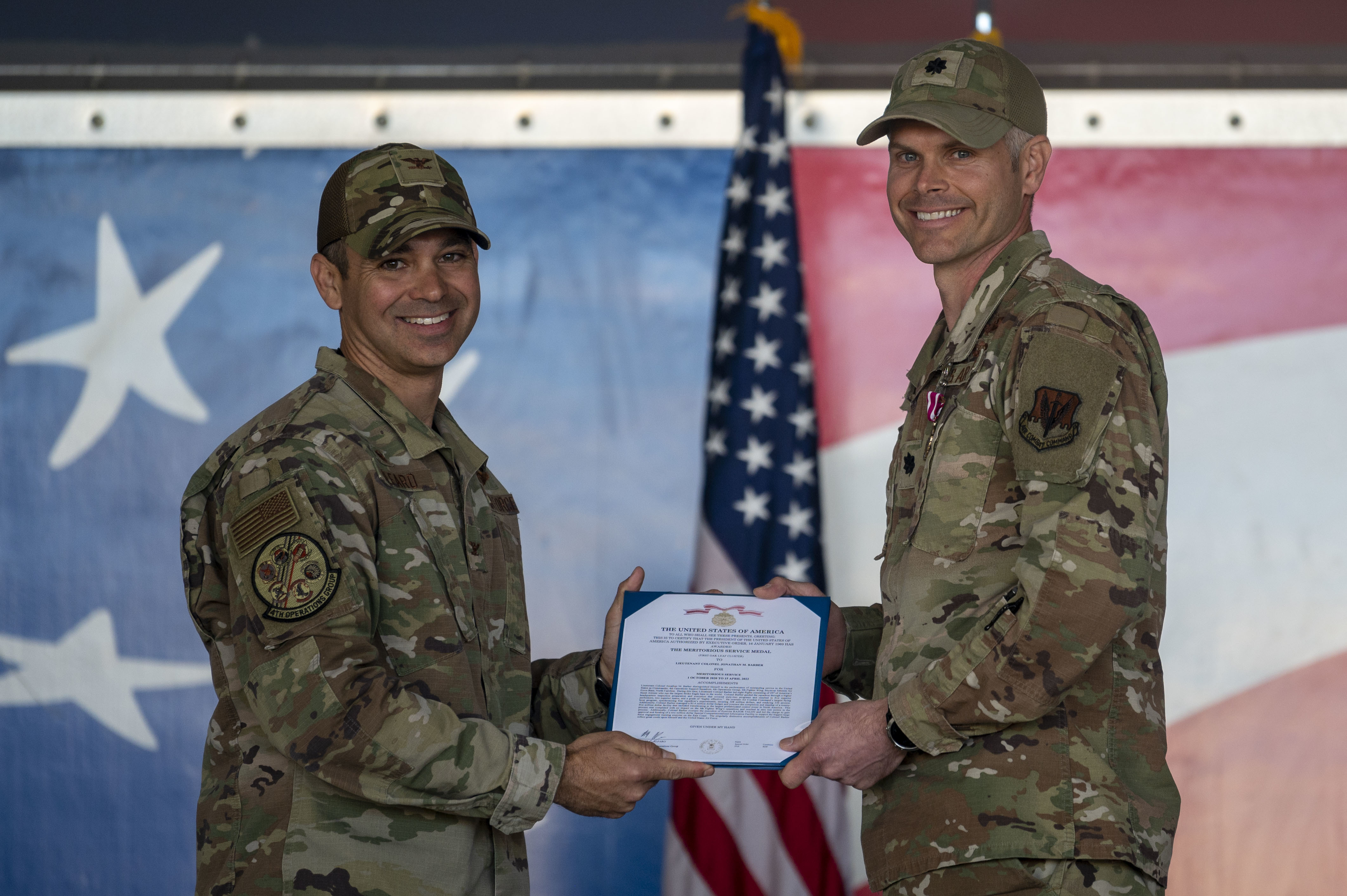 4th OSS welcomes new commander > Seymour Johnson Air Force Base > News