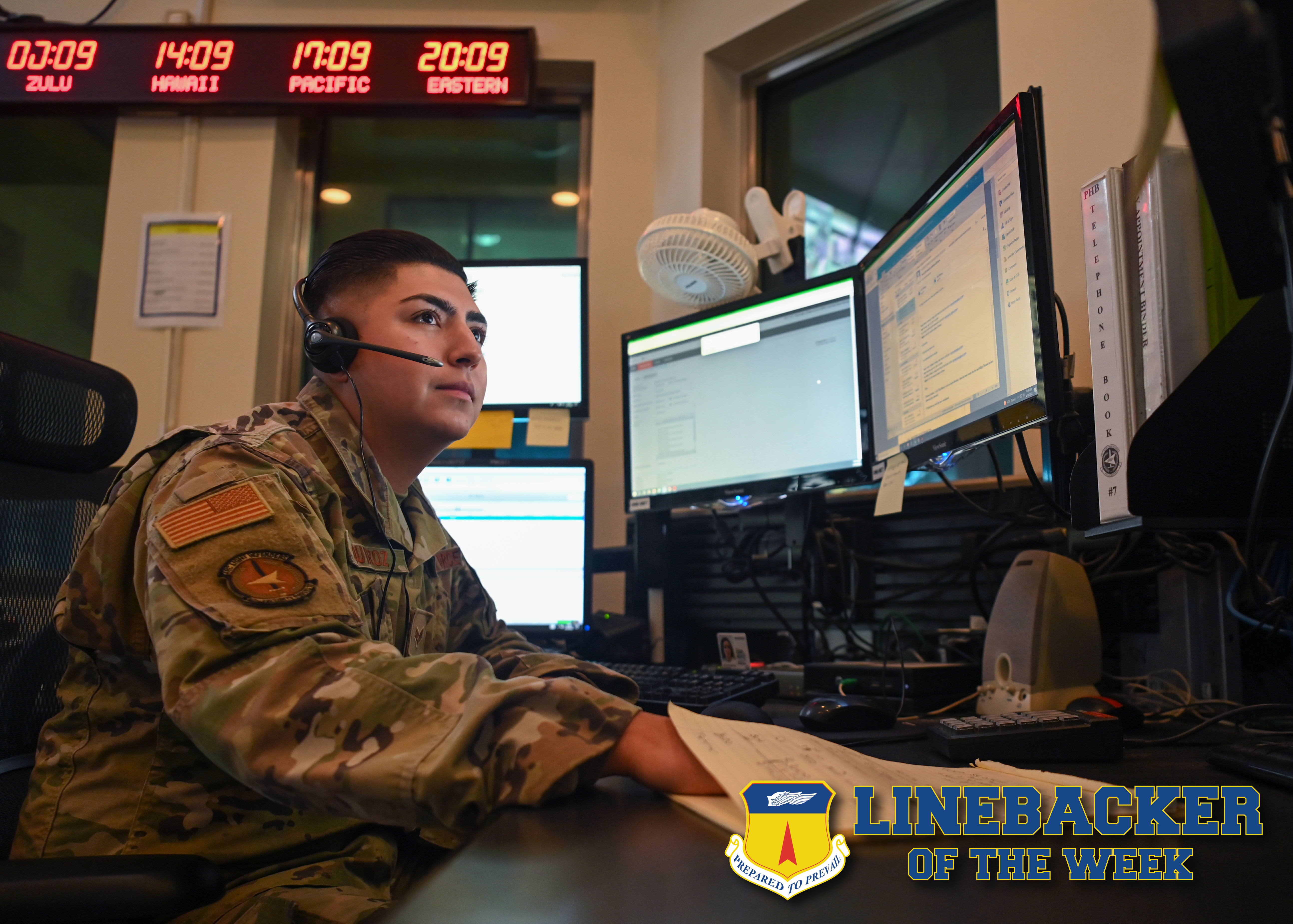 Linebacker of the Week: SrA Alex Quiroz > Andersen Air Force Base ...