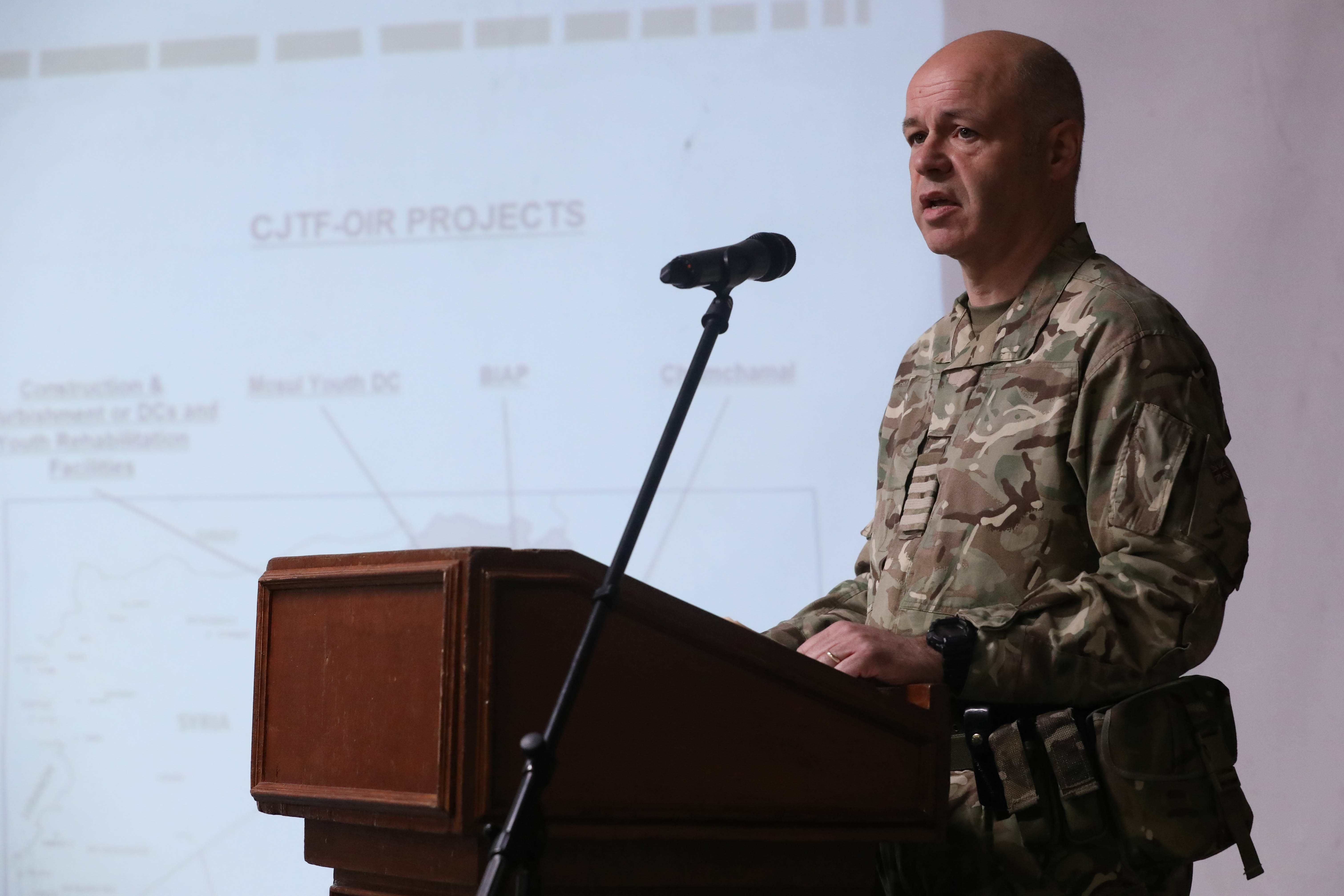 Officials emphasize global efforts, need for non-military solution in ...