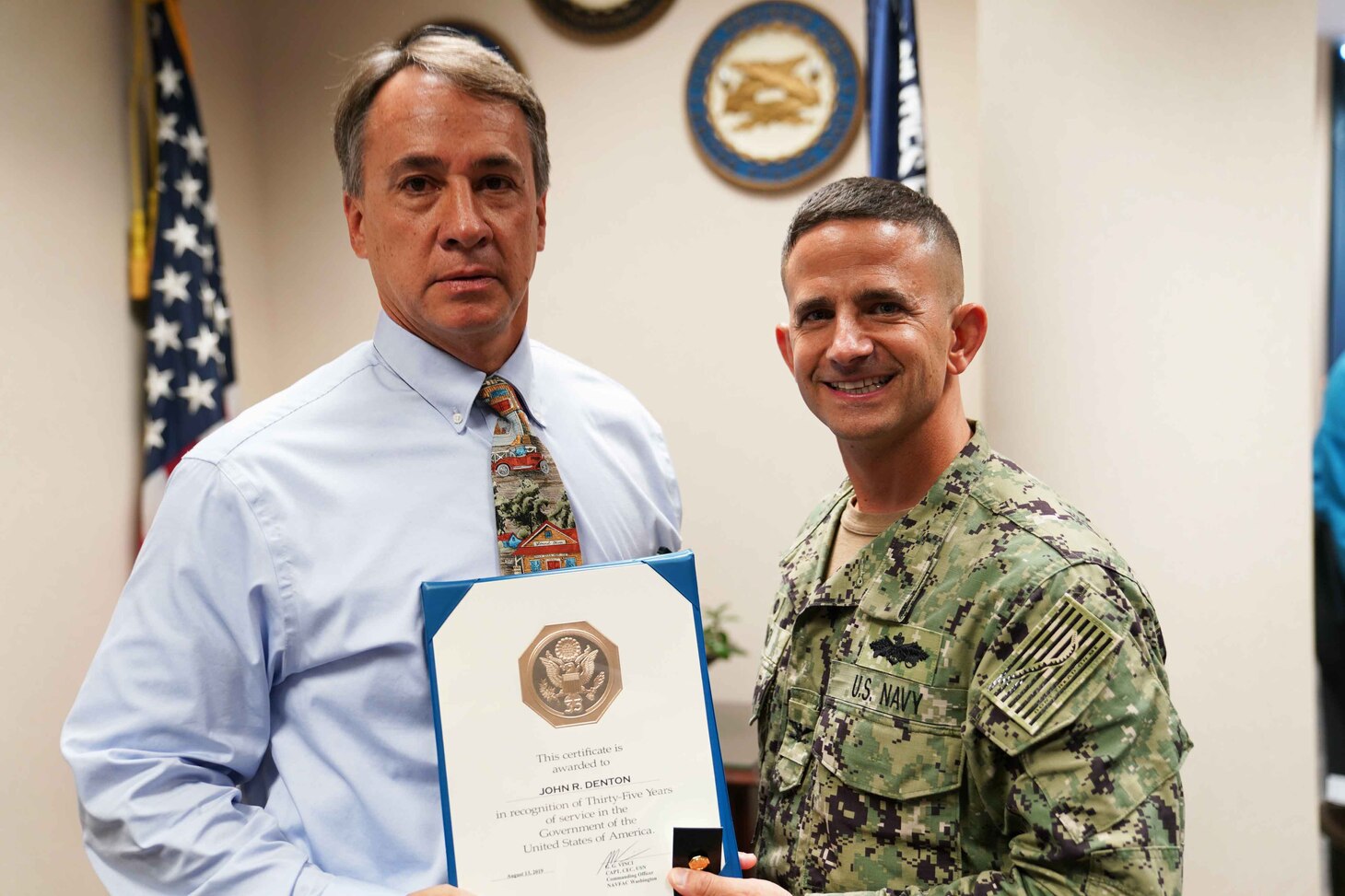 Navy Contract Specialist Celebrated for Nearly Four Decades of Service ...