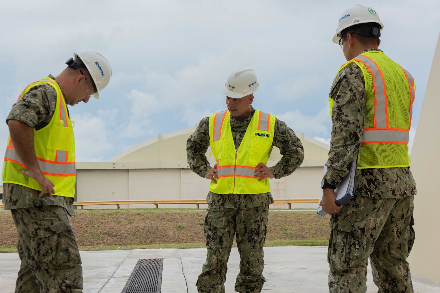 NAVFAC Commander Visits Guam Construction Sites, Meets with Seabees ...
