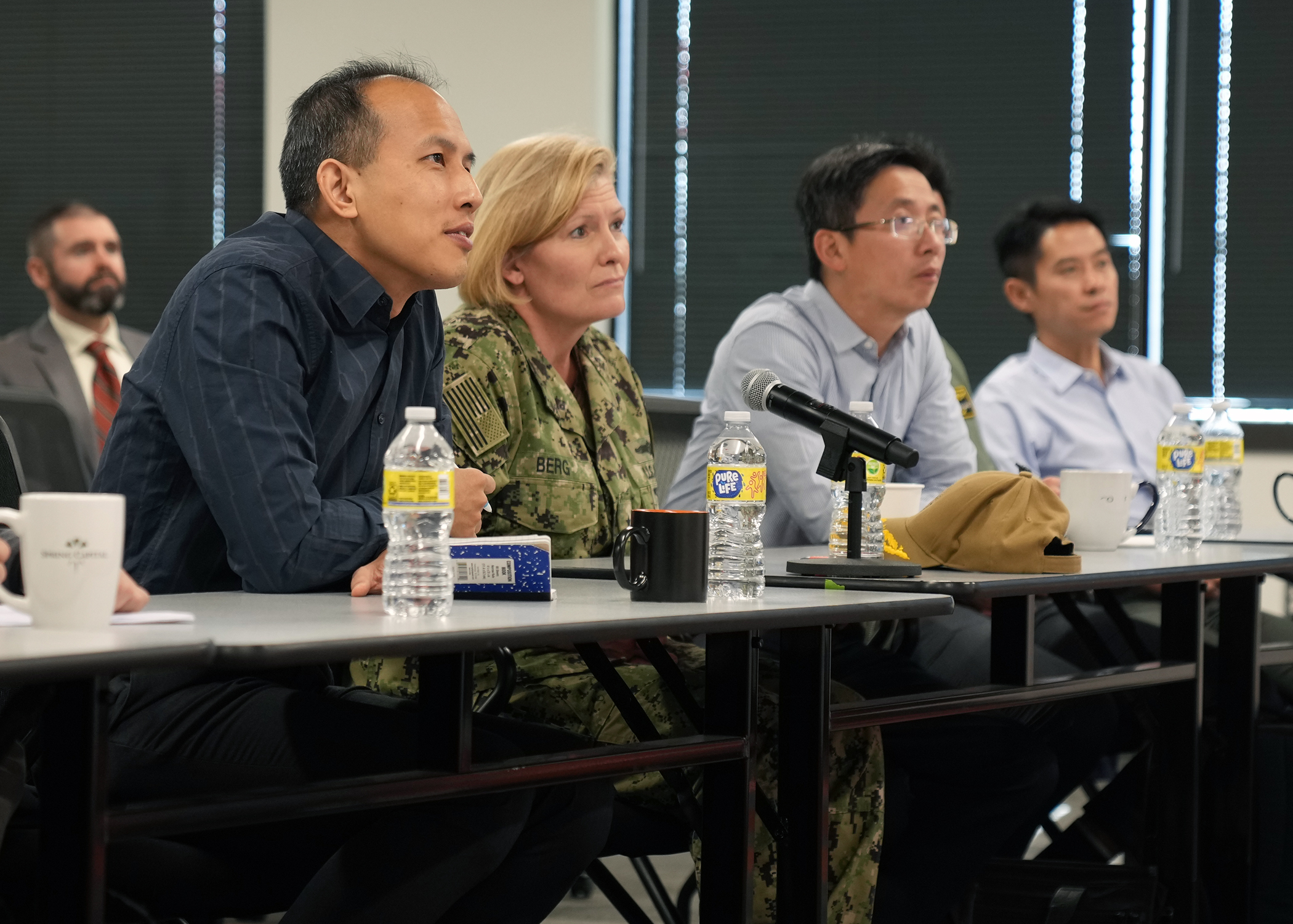 Brig. Gen. Tan visit USCYBERCOM