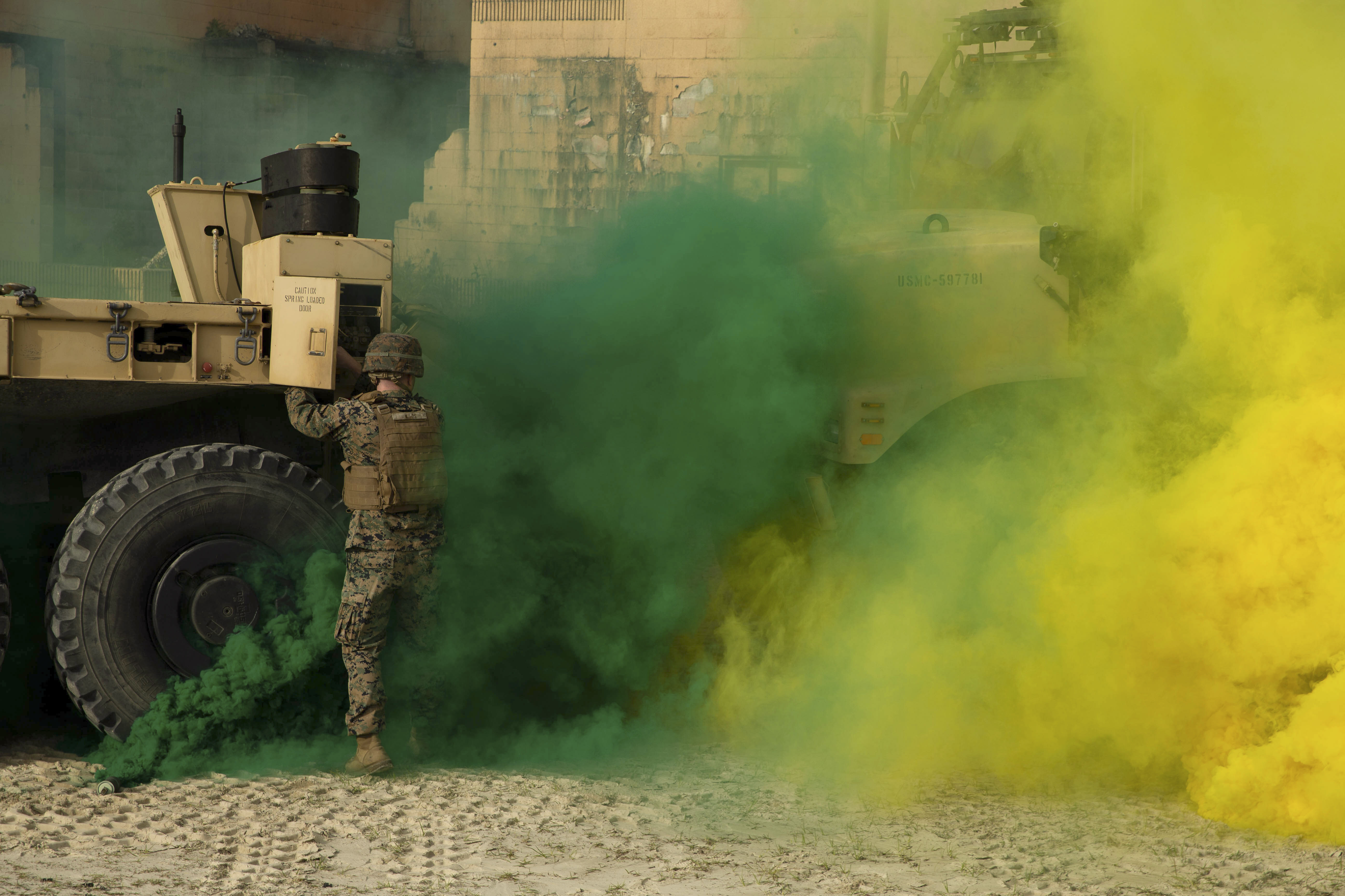 Smoky Scene | U.S. Department of War