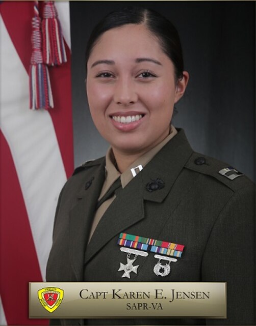 Captain Karen E. Jensen > 1st Marine Aircraft Wing > Biography