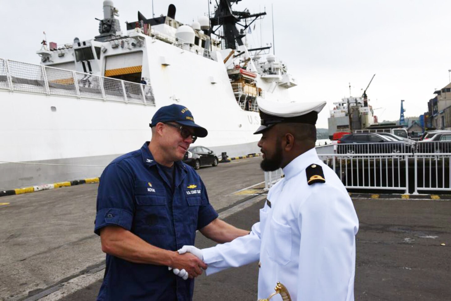 Coast Guard Cutter Munro Visits Suva, Fiji, hosts ship riders during ...