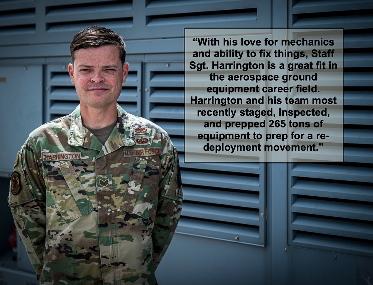 The legacy continues – Staff Sgt. Mackey Harrington > U.S. Air Forces ...