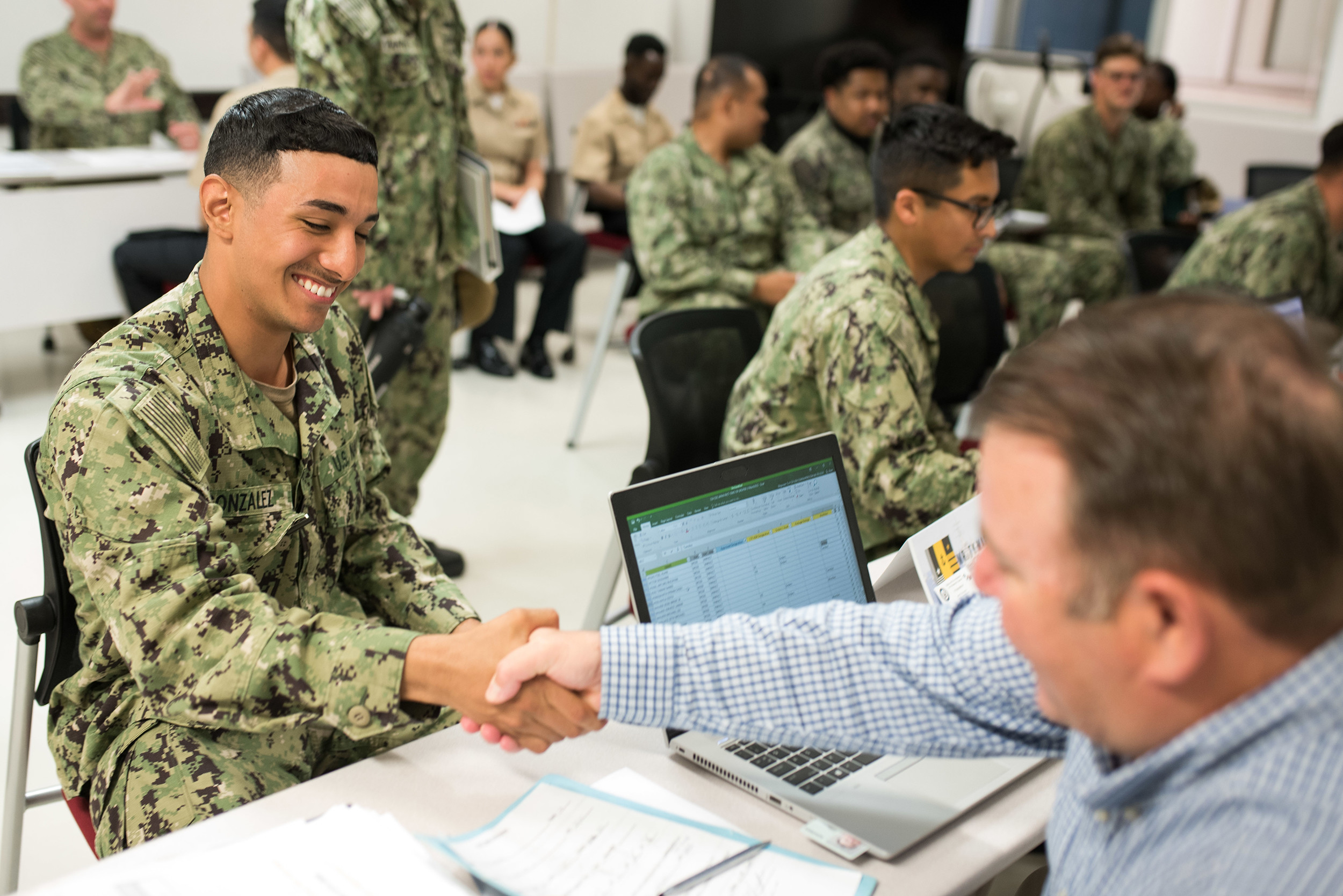 NPC PACT Team Changes Lives for 313 Newly-Rated Sailors in Japan