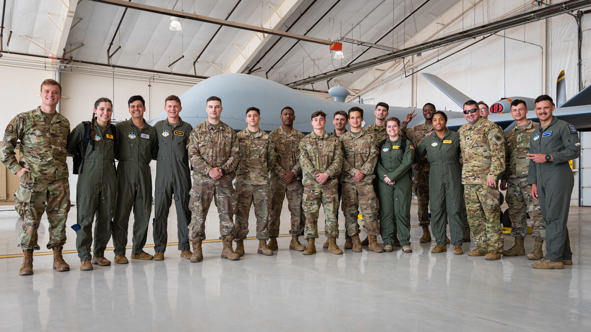U.S. Air Force Academy cadets visit Cannon, experience operational Air ...