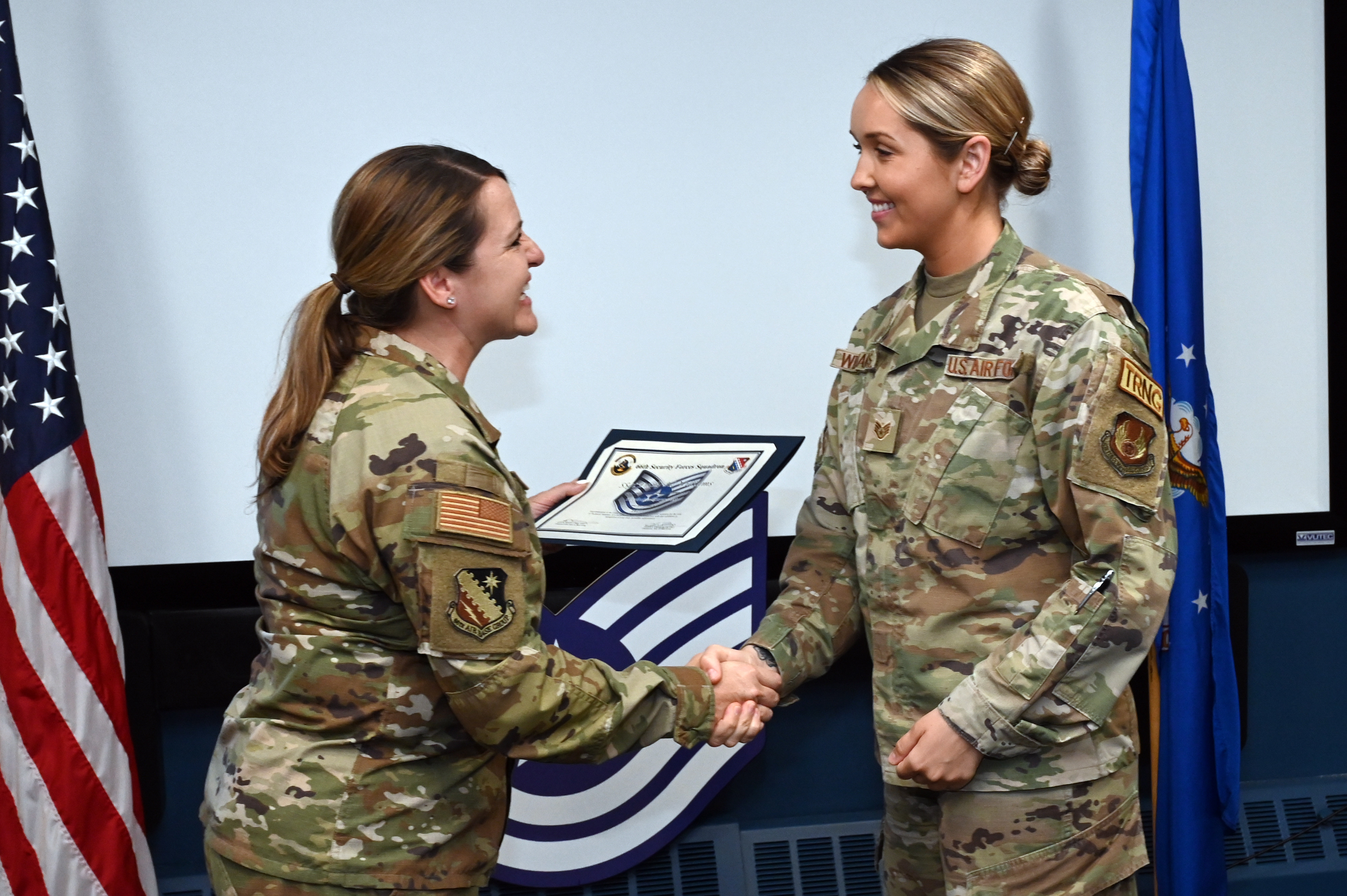 Senior leaders recognize E-6 promotions