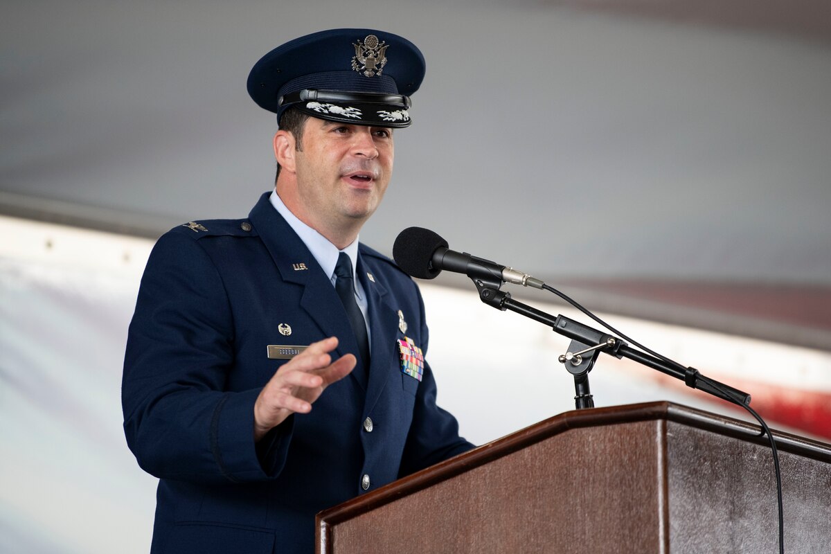 Col. Taylor Ferrell takes command of the 12th Flying Training Wing ...