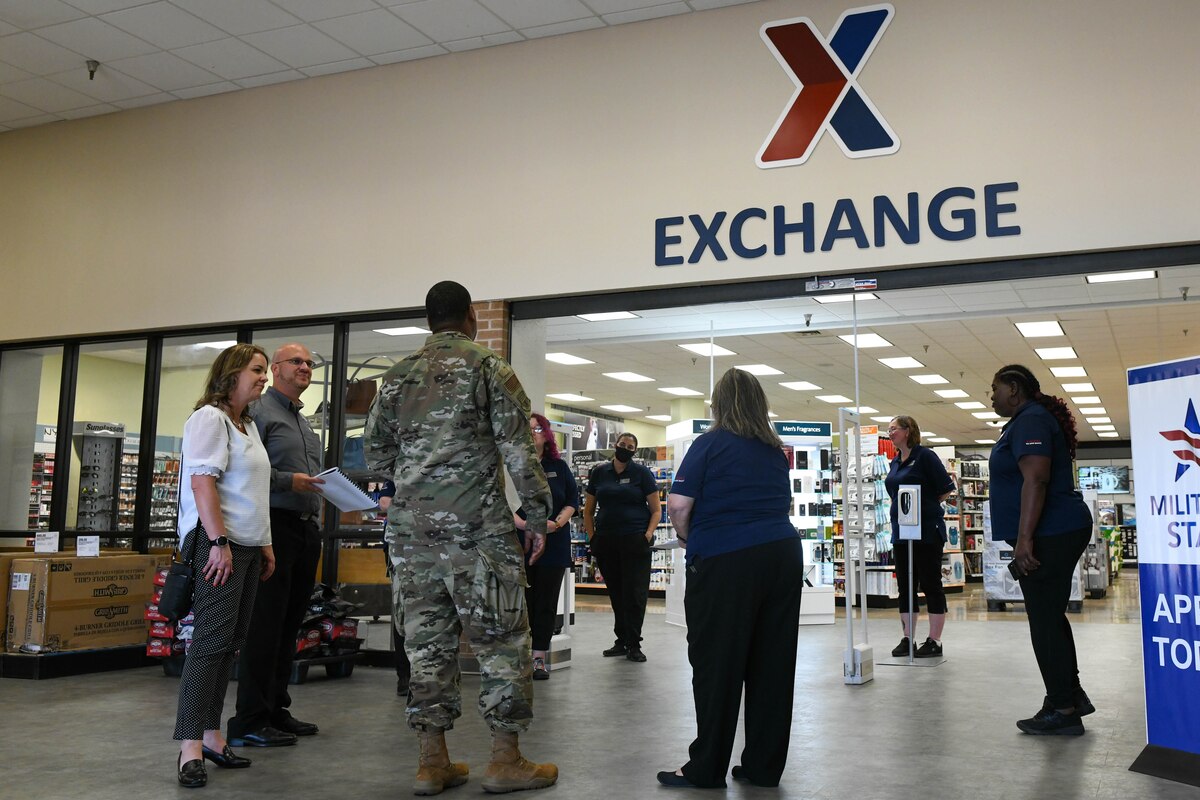 AAFES senior enlisted advisor visits AAFB, focusing on quality of life ...
