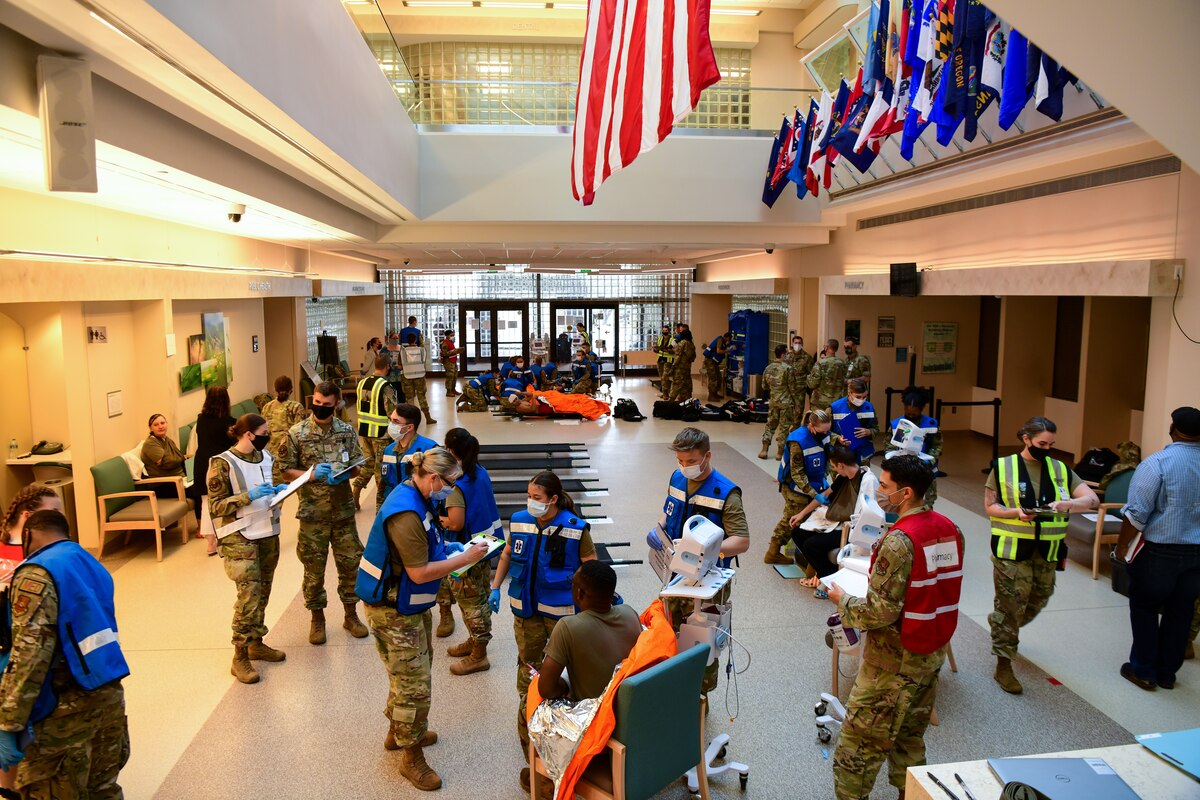 5th Medical Group Conducts Exercise Ready Eagle > Minot Air Force Base ...