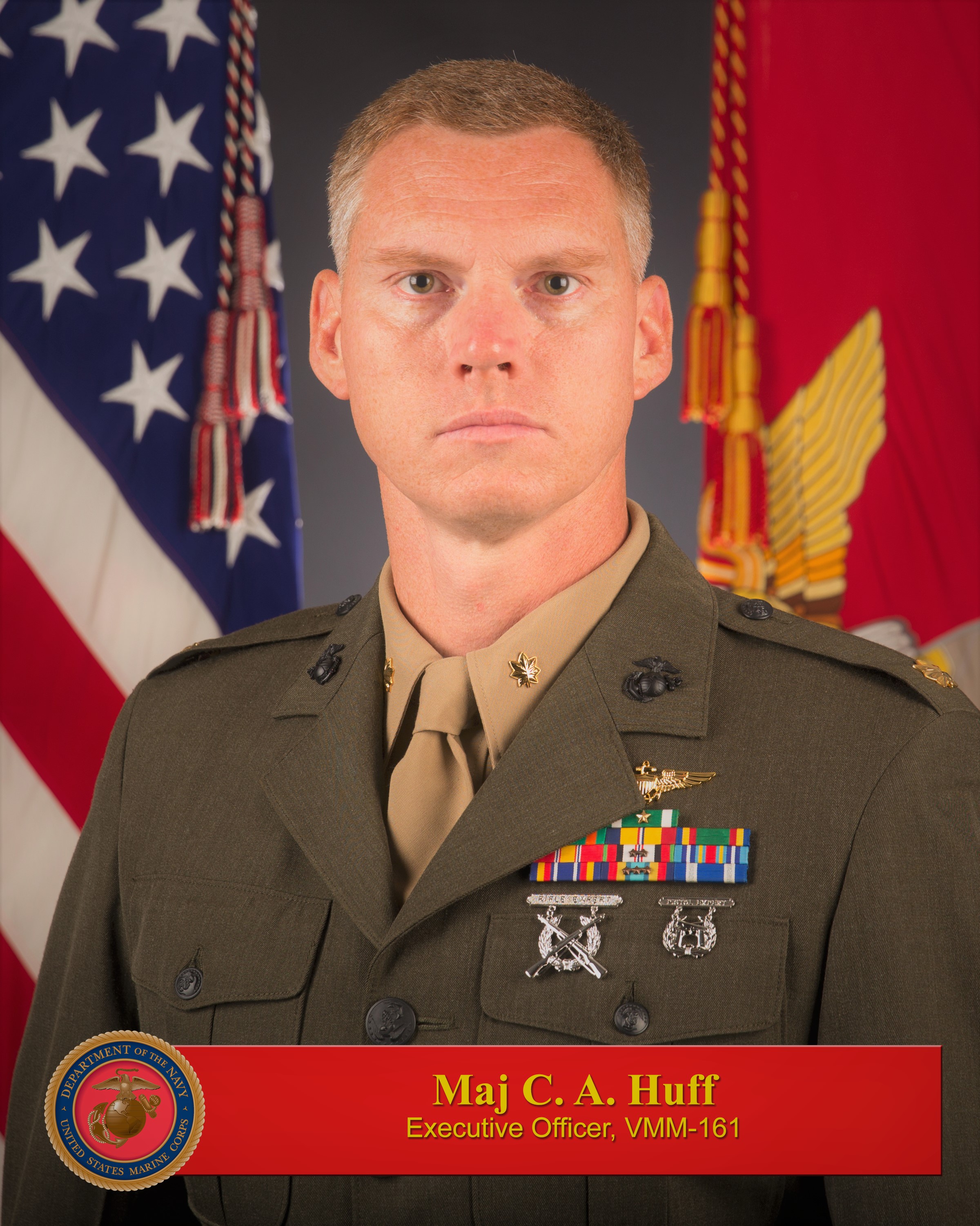 Major Christopher A. Huff > 3rd Marine Aircraft Wing > Biography