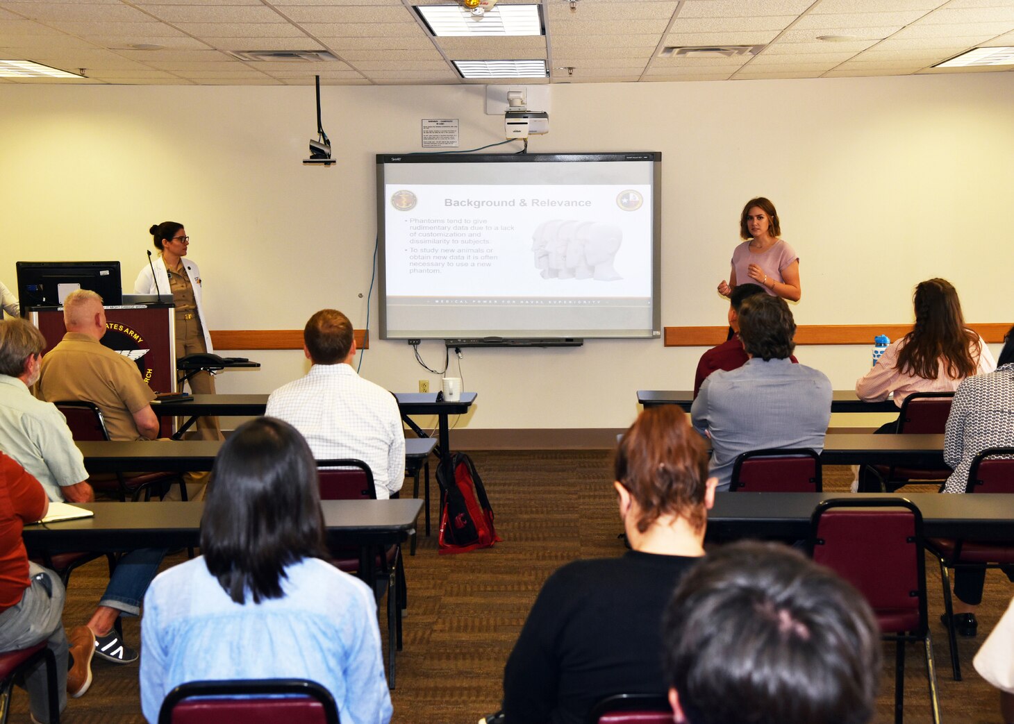 NREIP Interns present Research at NAMRU San Antonio > United States ...
