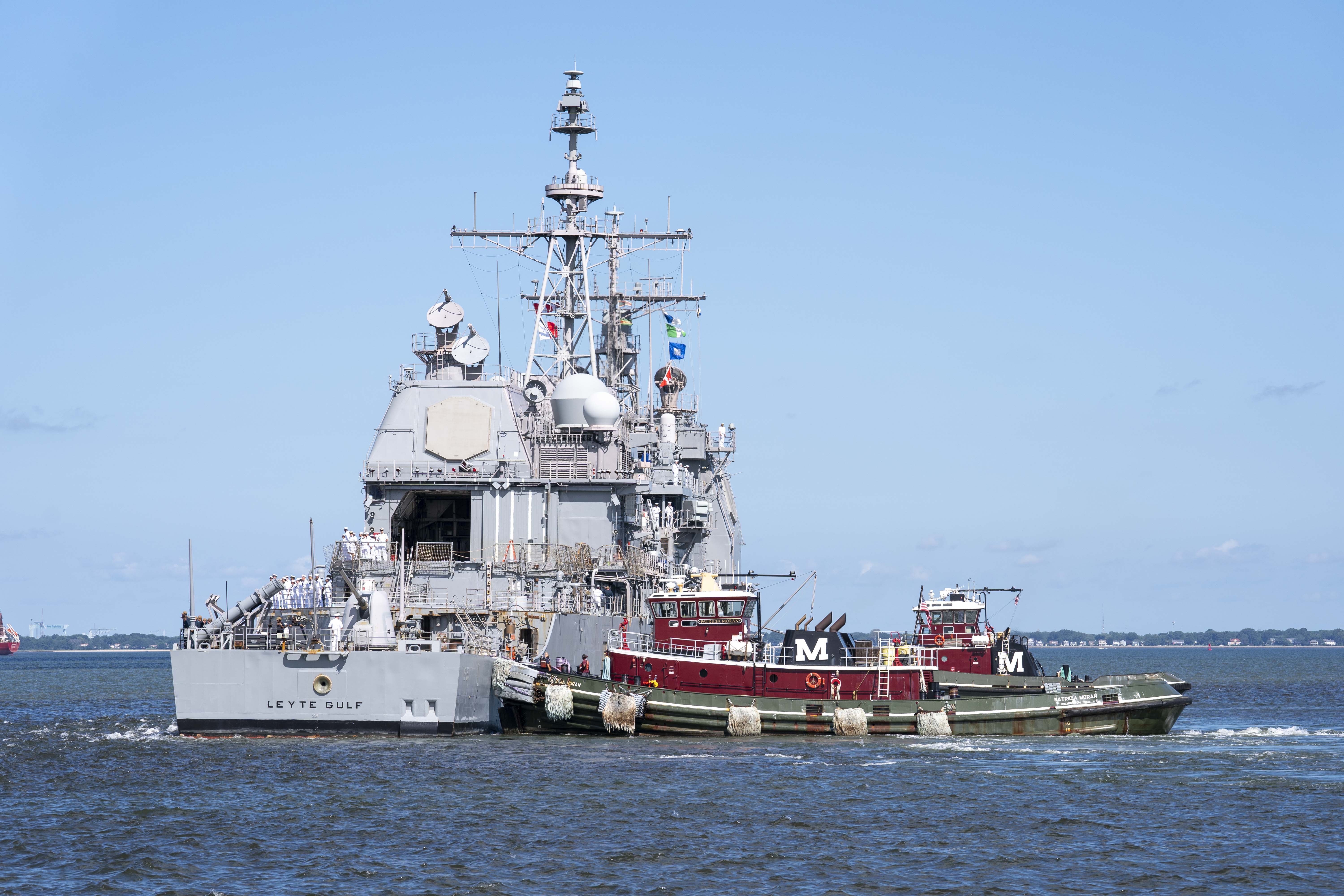 USS Leyte Gulf Underway for Deployment > Commander, U.S. 2nd Fleet ...