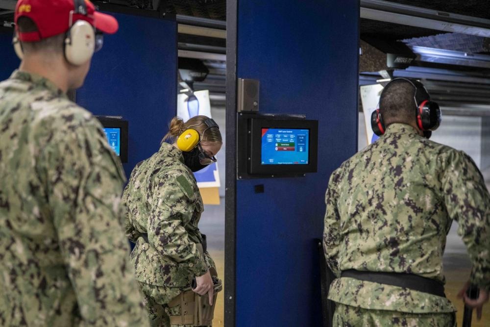 New Student Indoctrination (NSI) Cycle 3 - Small Arms Live-Fire Training