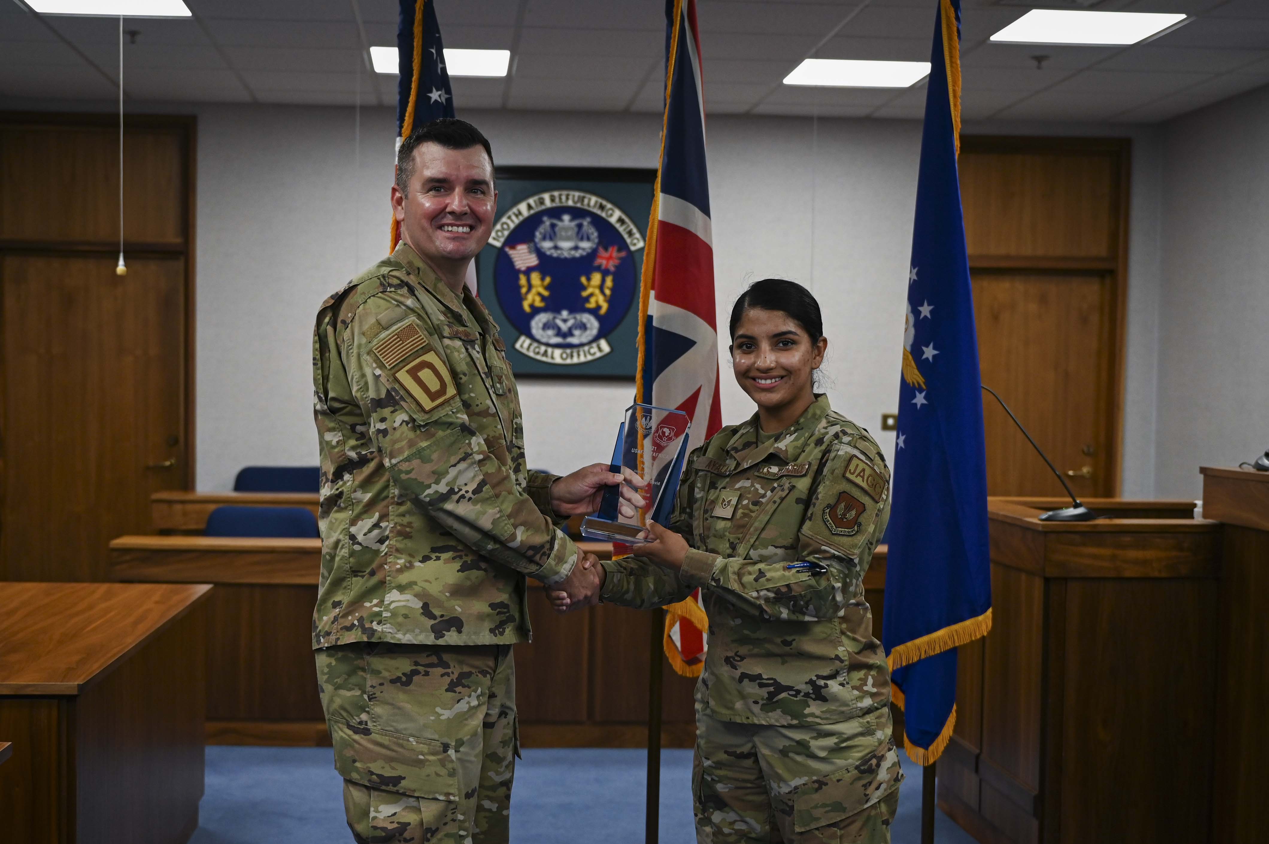 Mildenhall paralegal and legal office win USAFE JAG awards > Royal Air ...