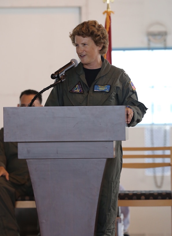 First woman takes command of Naval Test Wing Atlantic