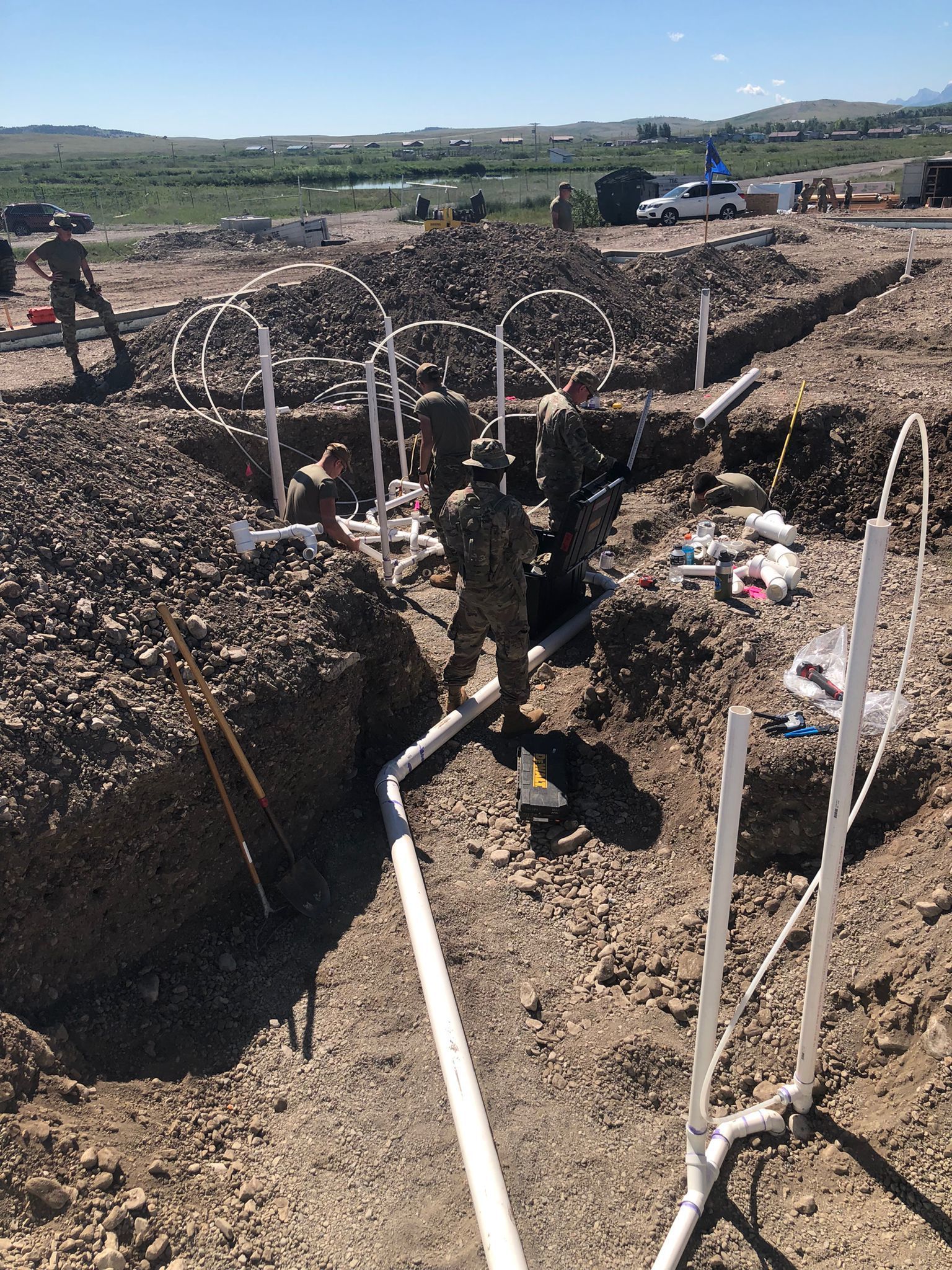 102nd Civil Engineers build in Big Sky Country > 102nd Intelligence ...