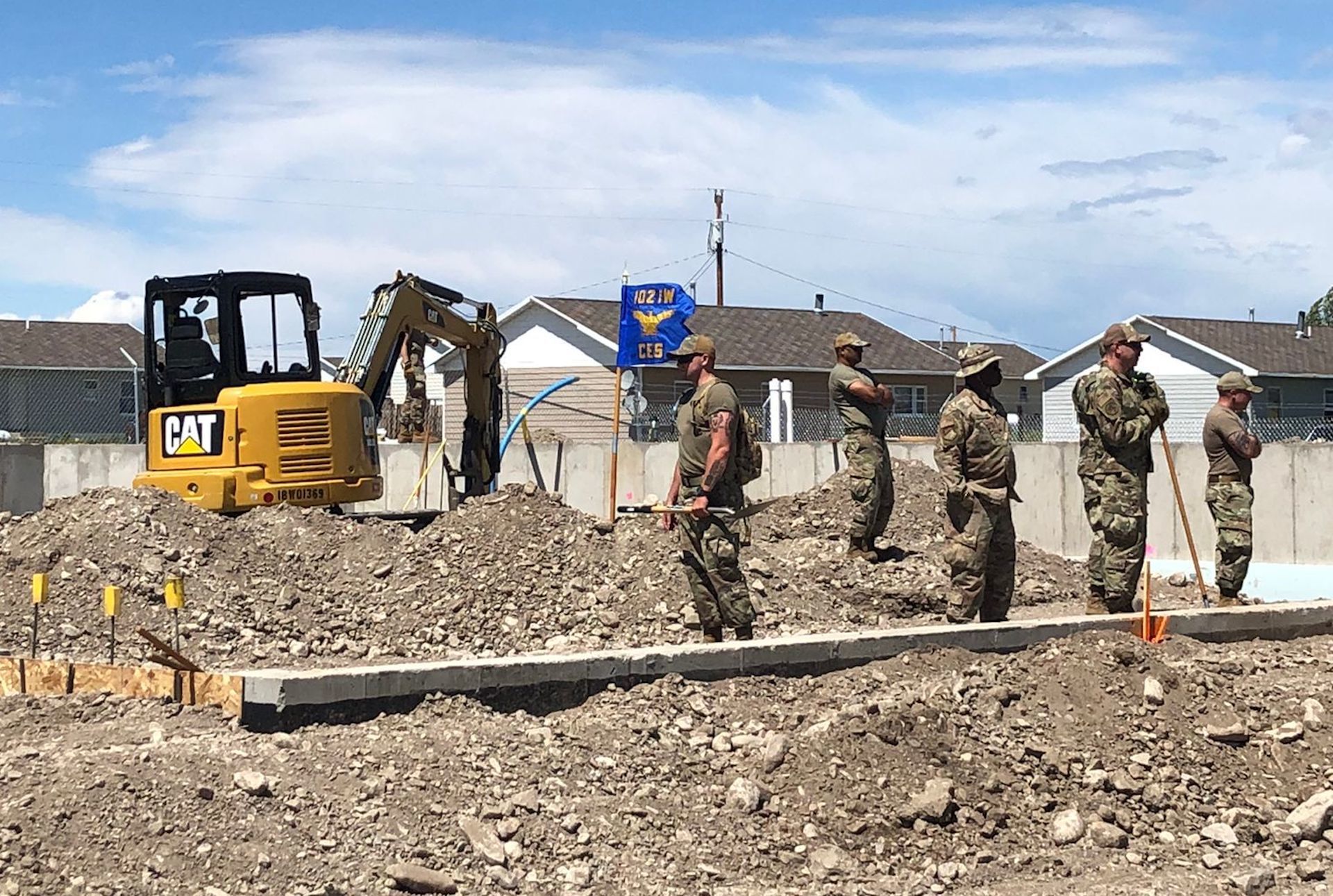 102nd Civil Engineers build in Big Sky Country > 102nd Intelligence ...