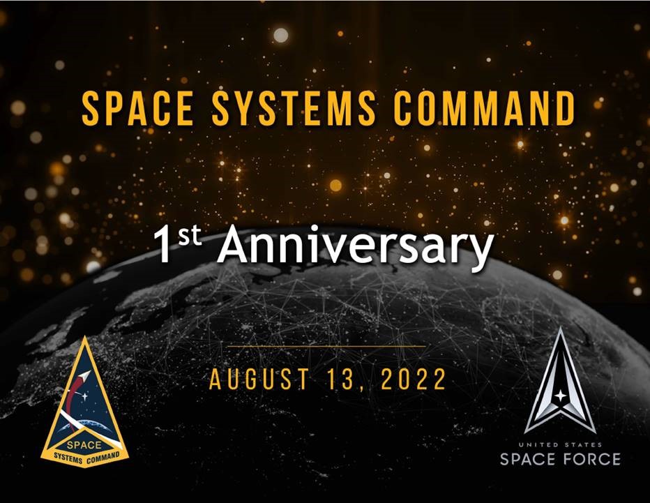 Space Systems Command Celebrates First Anniversary as USSF Field ...