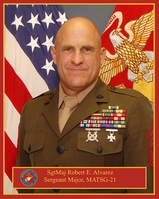 Sergeant Major Robert E. Alvarez > Training Command > Biography